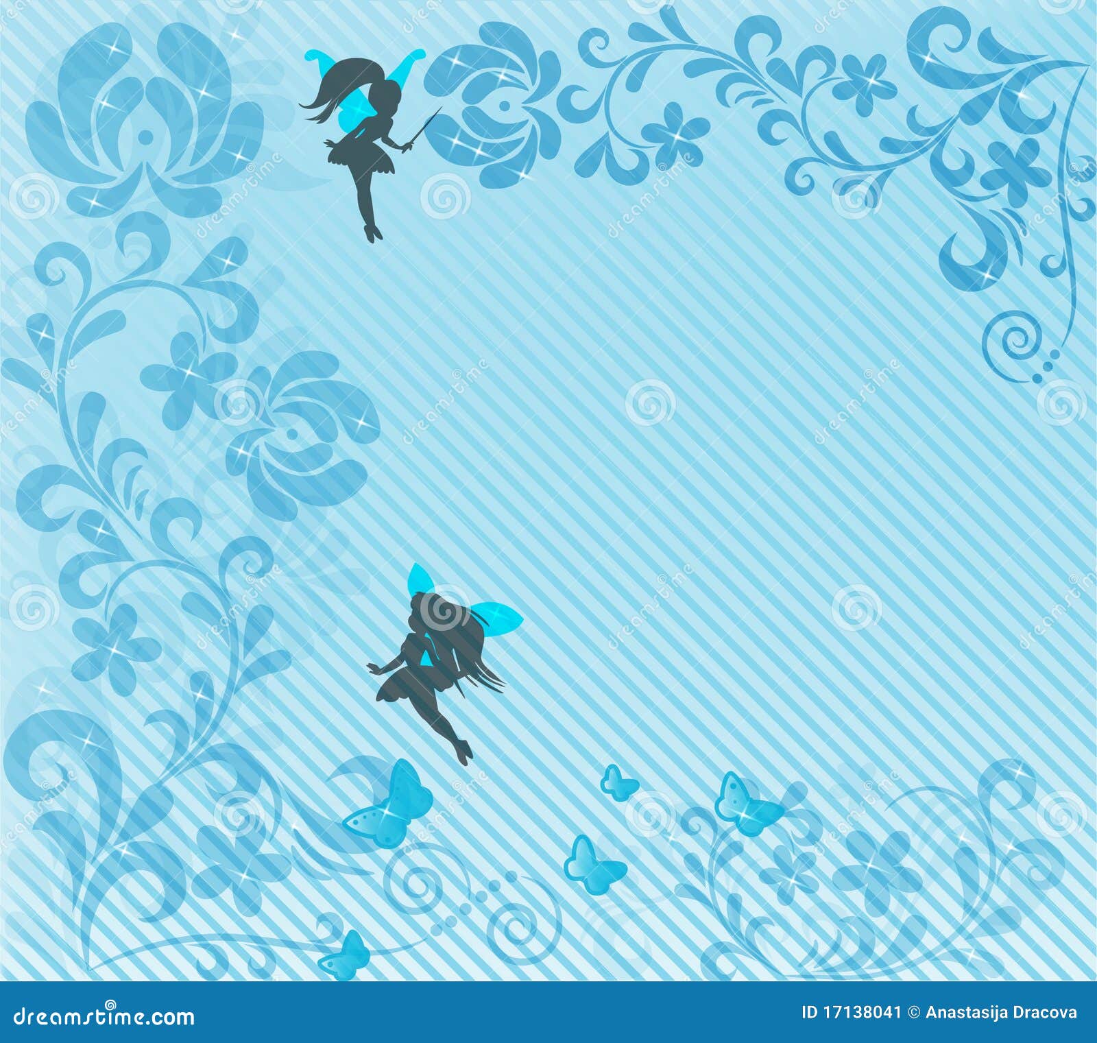 Soft Abstract Background with Fairy Stock Vector - Illustration of ...