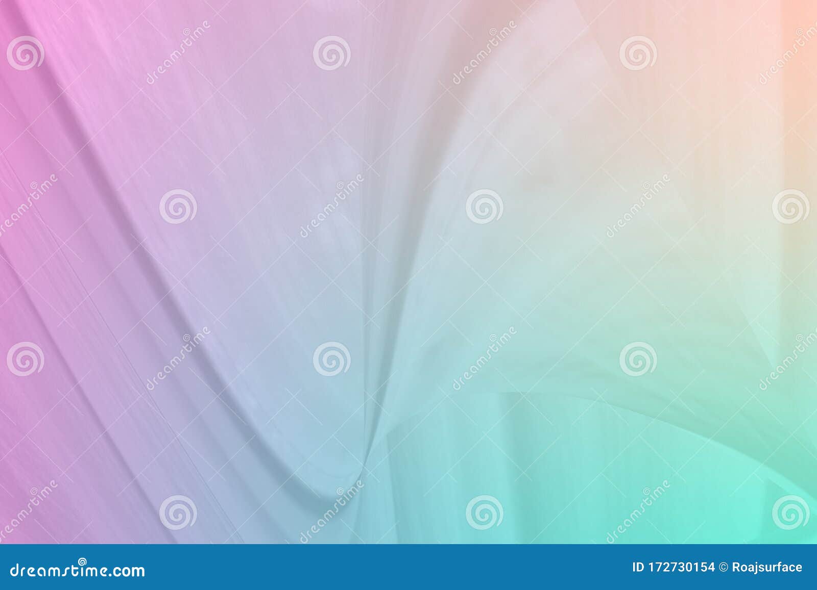 Soft Abstract Multi Color Curve Shape on Background Fabric. Beauty ...