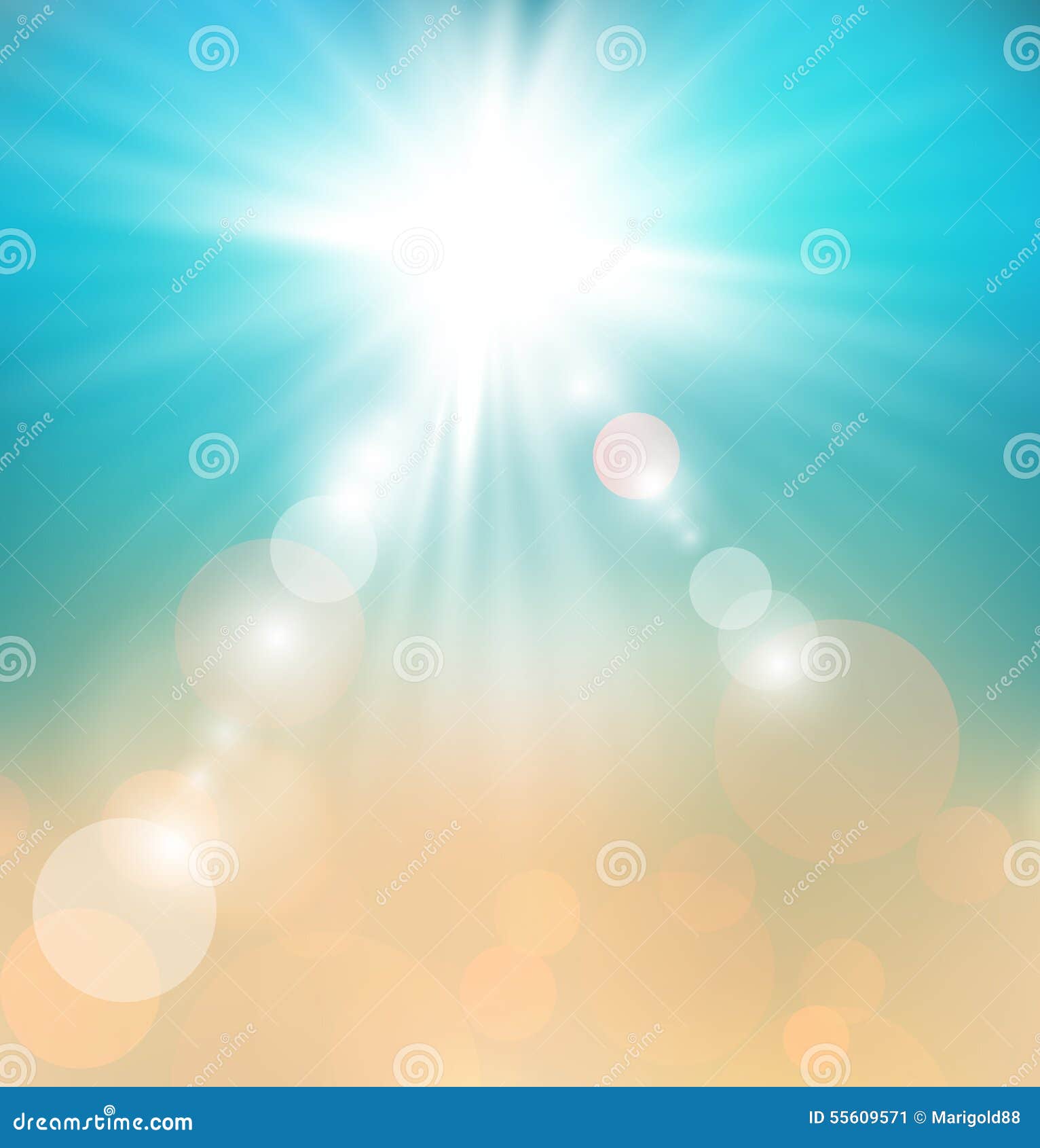 Soft Abstract Summer Light Background for Design Stock Vector ...