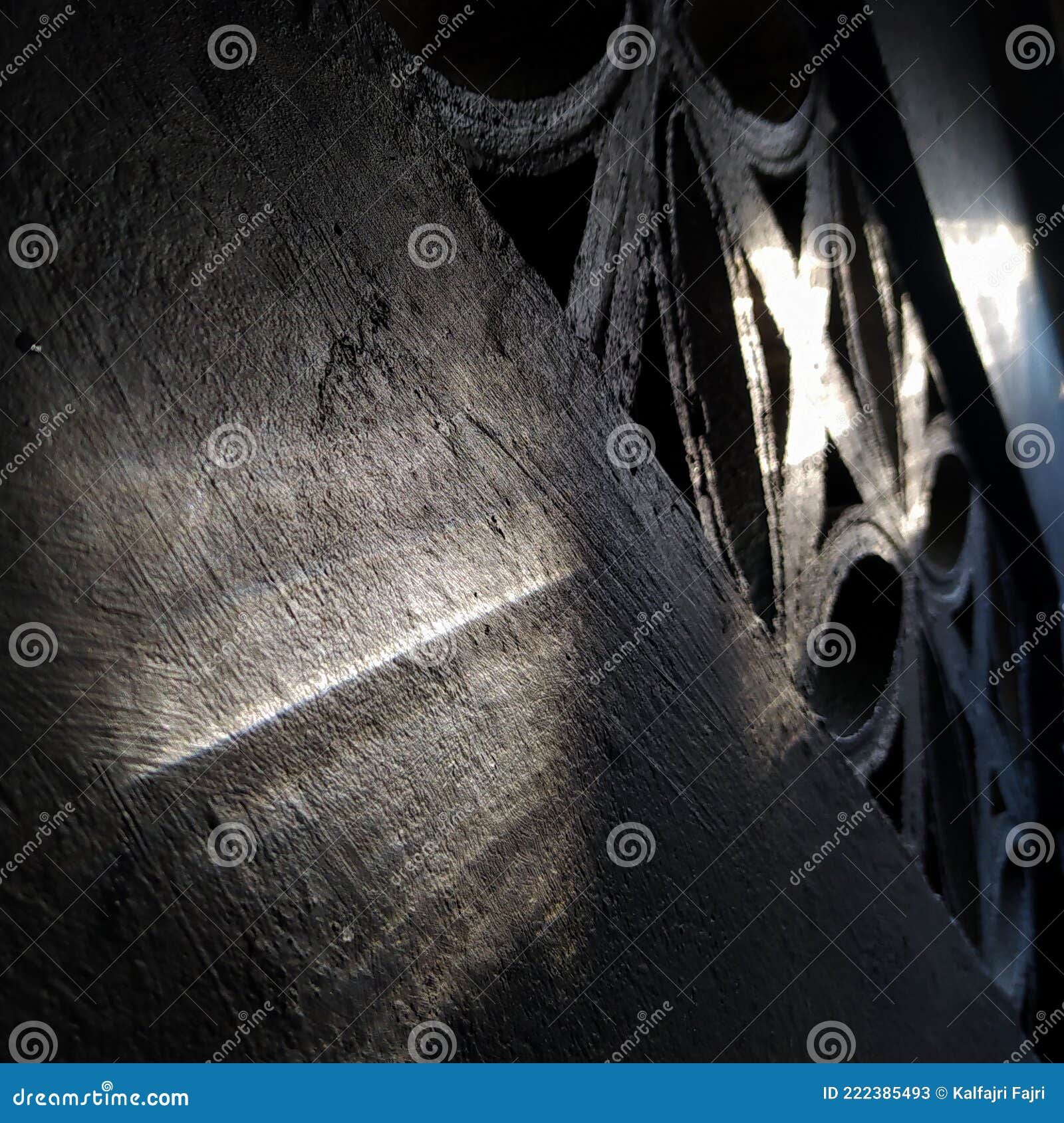 A Soft Afternoon Portrait of Light on the Wall Stock Image - Image of ...