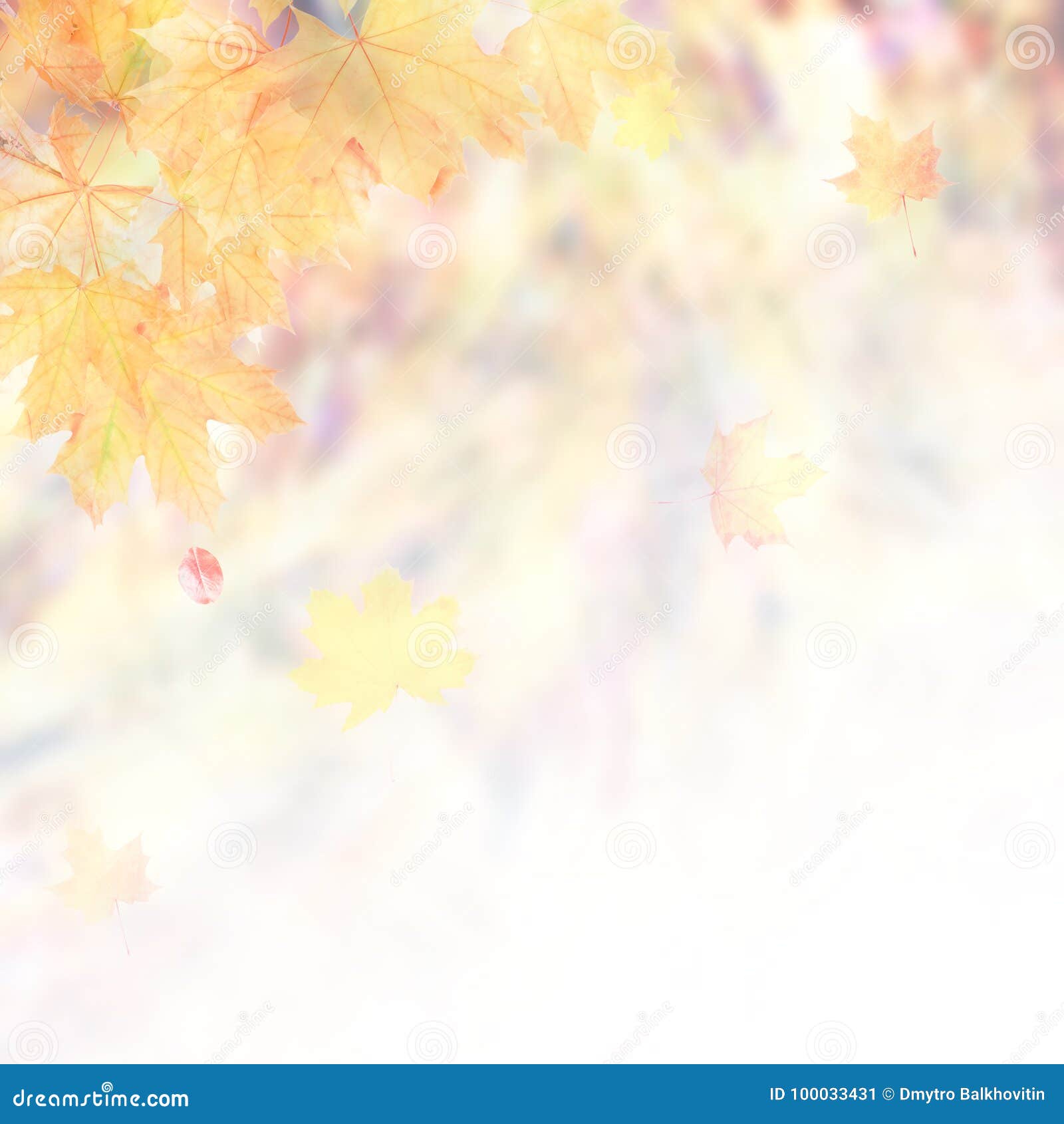 Soft Autumn Nature Background Stock Image - Image of purple, abstract ...