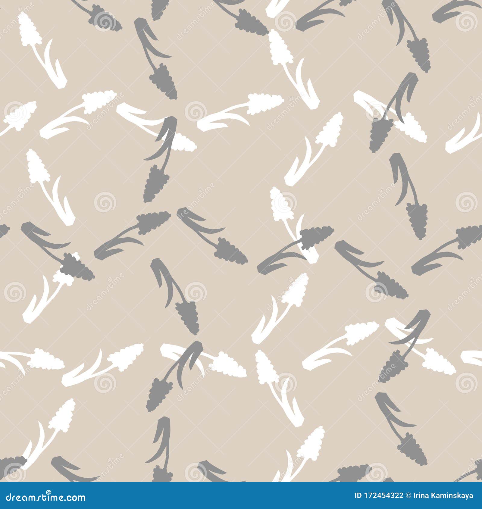 Soft Background in Brown Colors. Textile Vector Pattern for Interior ...