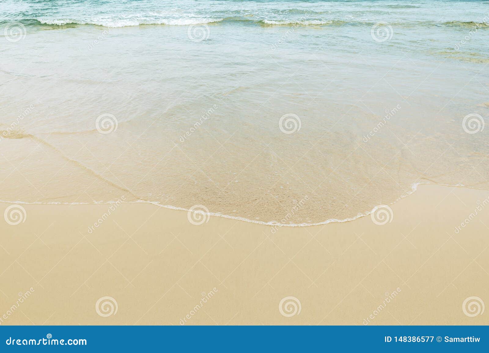 Soft beautiful ocean wave stock image. Image of calm - 148386577