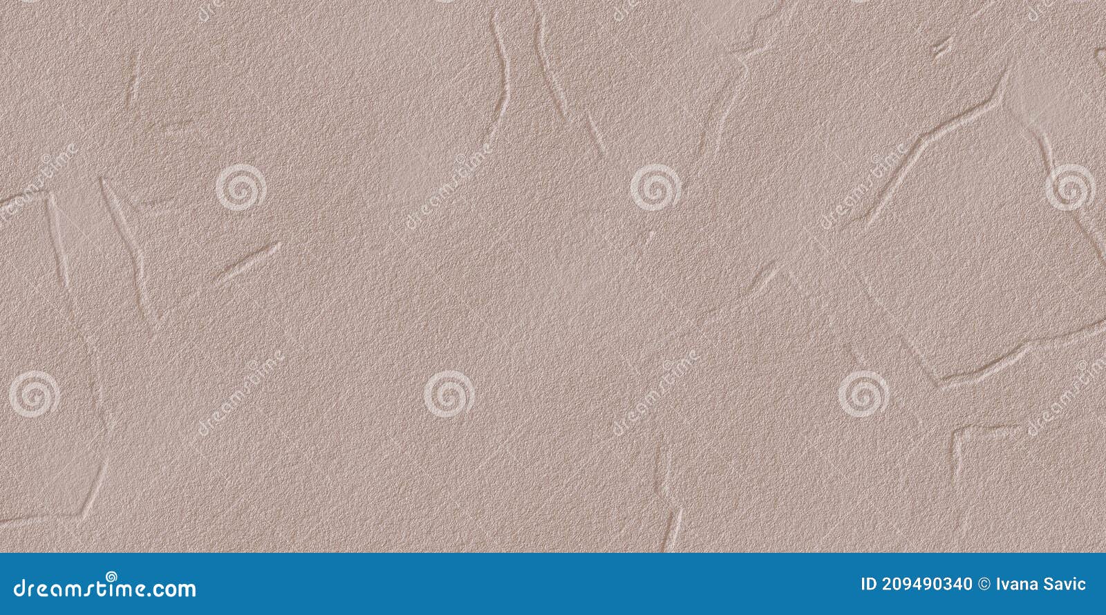 Soft Beige Concrete Scratched Wall, Cement Backround Stock Illustration ...