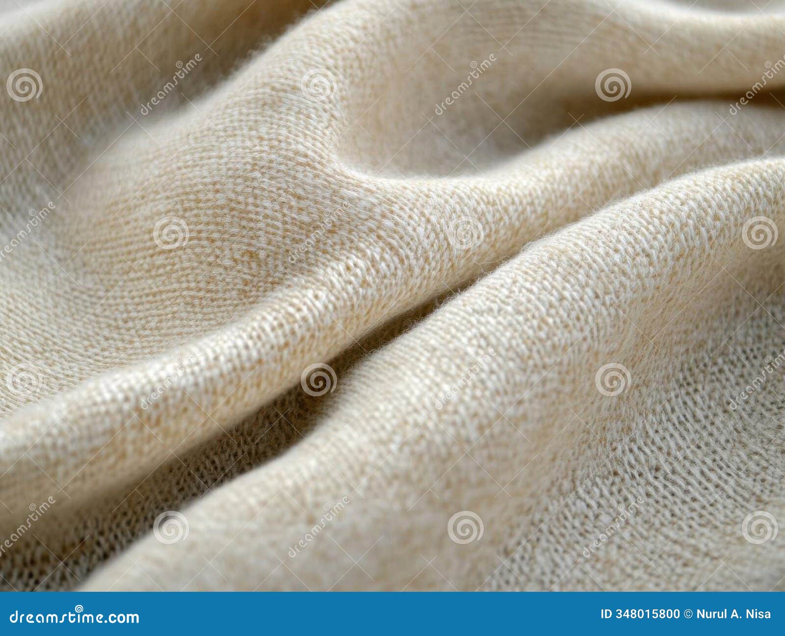 Soft Beige Knit Fabric Texture Background Stock Illustration ...