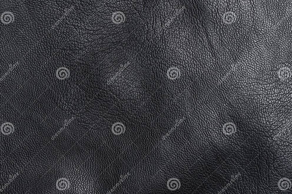 Soft Black Leather Pattern Background Stock Image - Image of clean ...