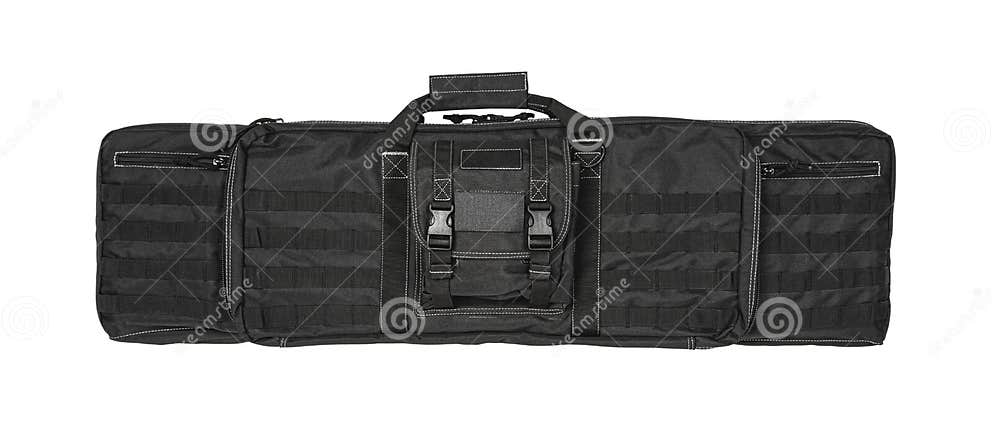 Soft Black Weapon Case with Extra Pockets. Bag for Storing and ...