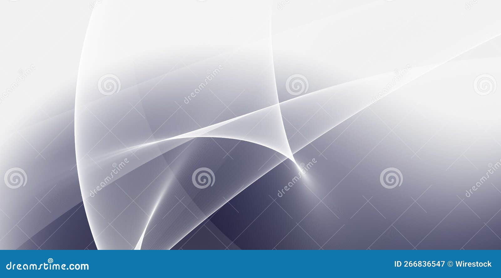 Soft Blue Abstract Background with White Wave Stock Illustration ...