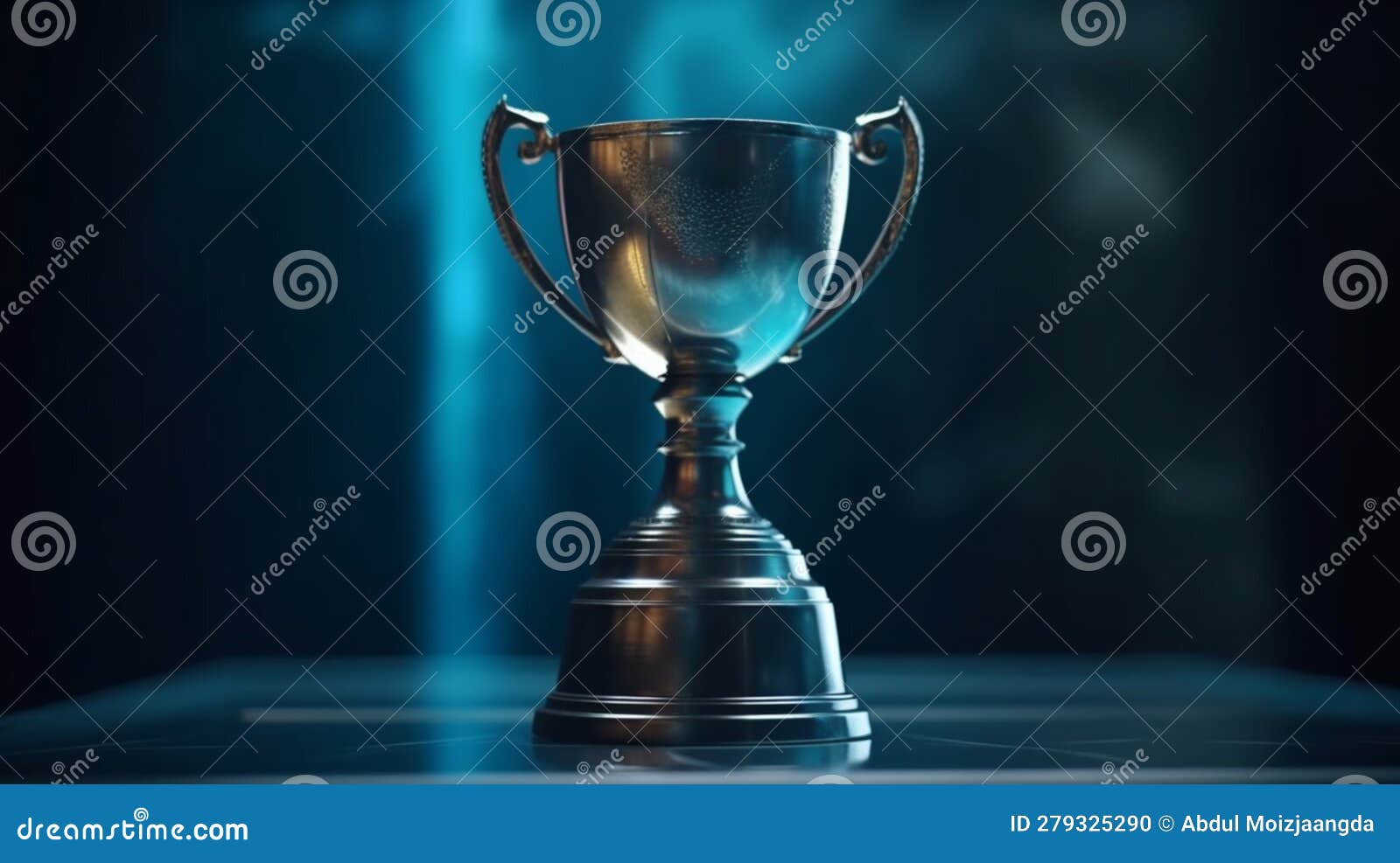 Soft Blue Backdrop Provides a Serene Setting for the Prestigious Golden ...