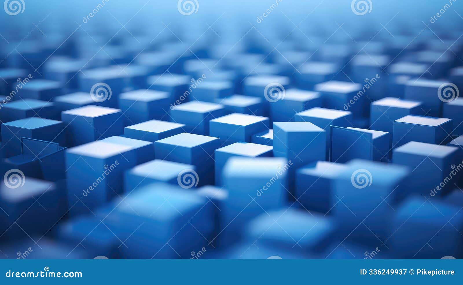 Soft blue boxes background stock illustration. Illustration of shallow ...