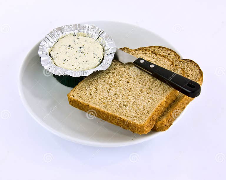 Spreadable blue cheese stock image. Image of lunch, foil - 27146321