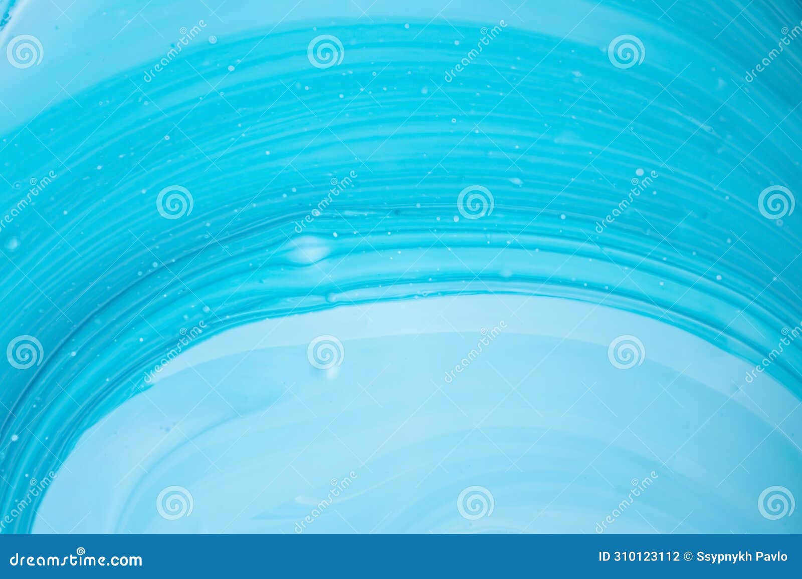 Soft, Blue Color. Blue Paint Mixing. a Nice Shade of Blue. Stock Photo ...