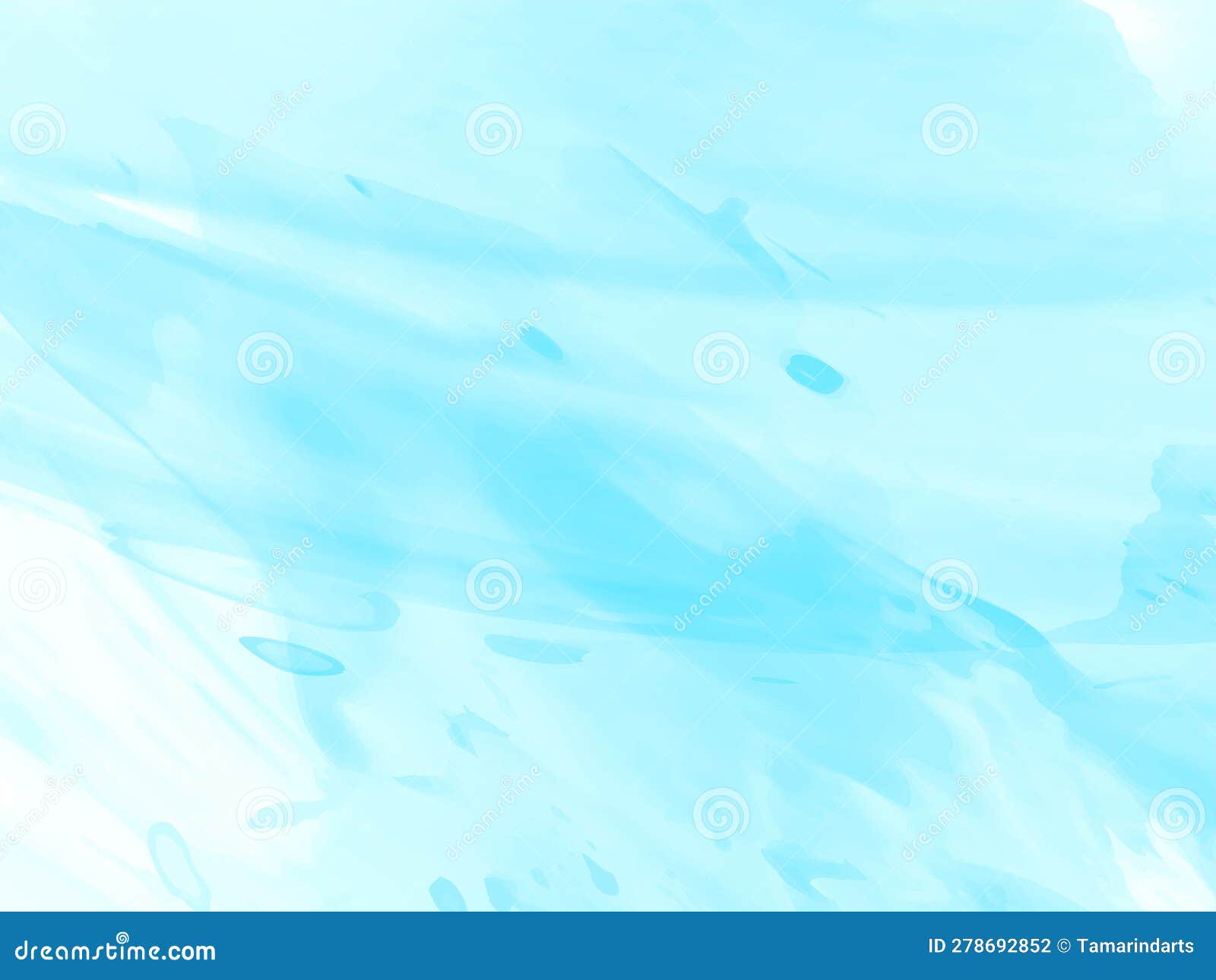 Soft Blue Color Watercolor Texture Background Stock Vector ...