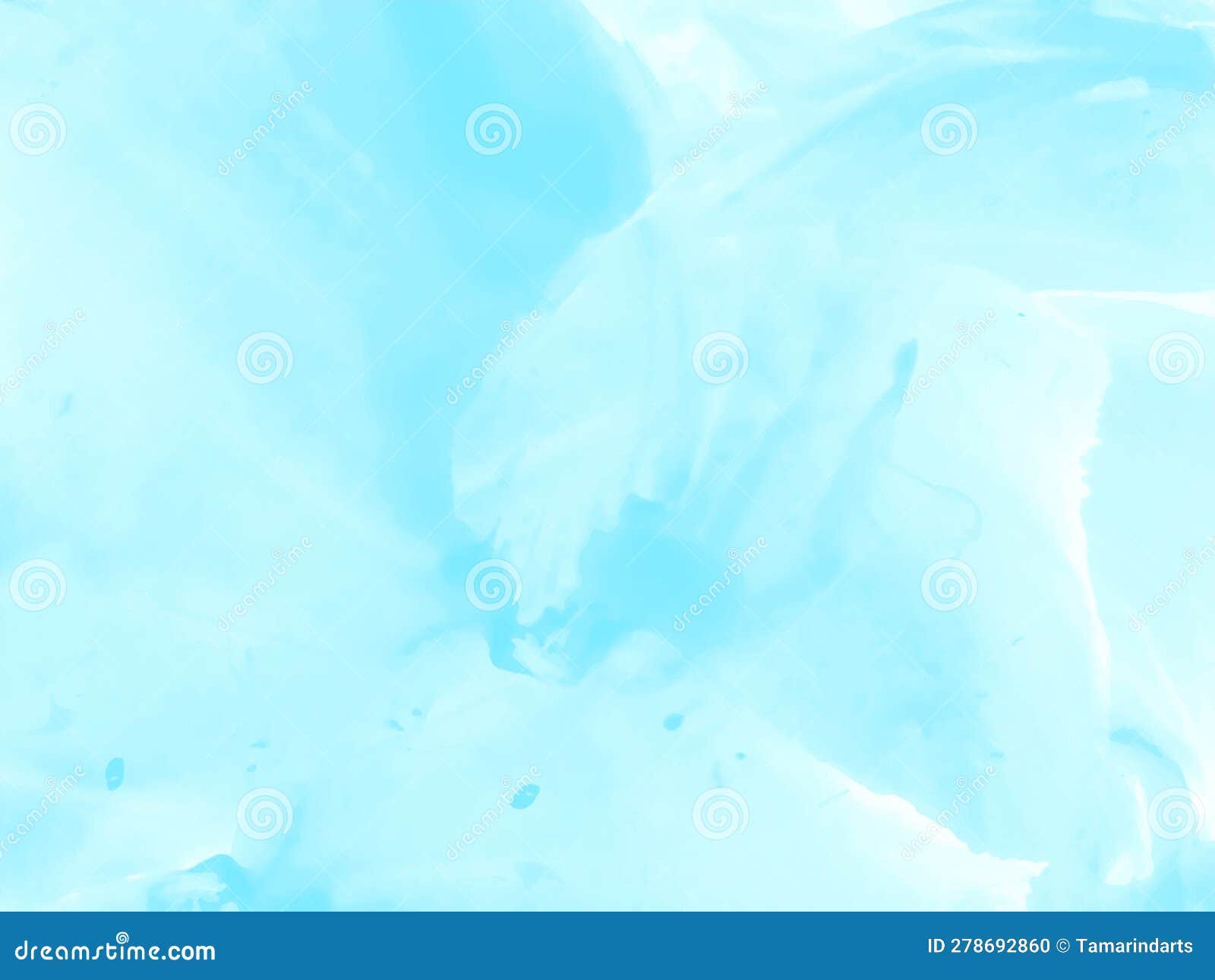 Soft Blue Color Watercolor Texture Background Stock Vector ...