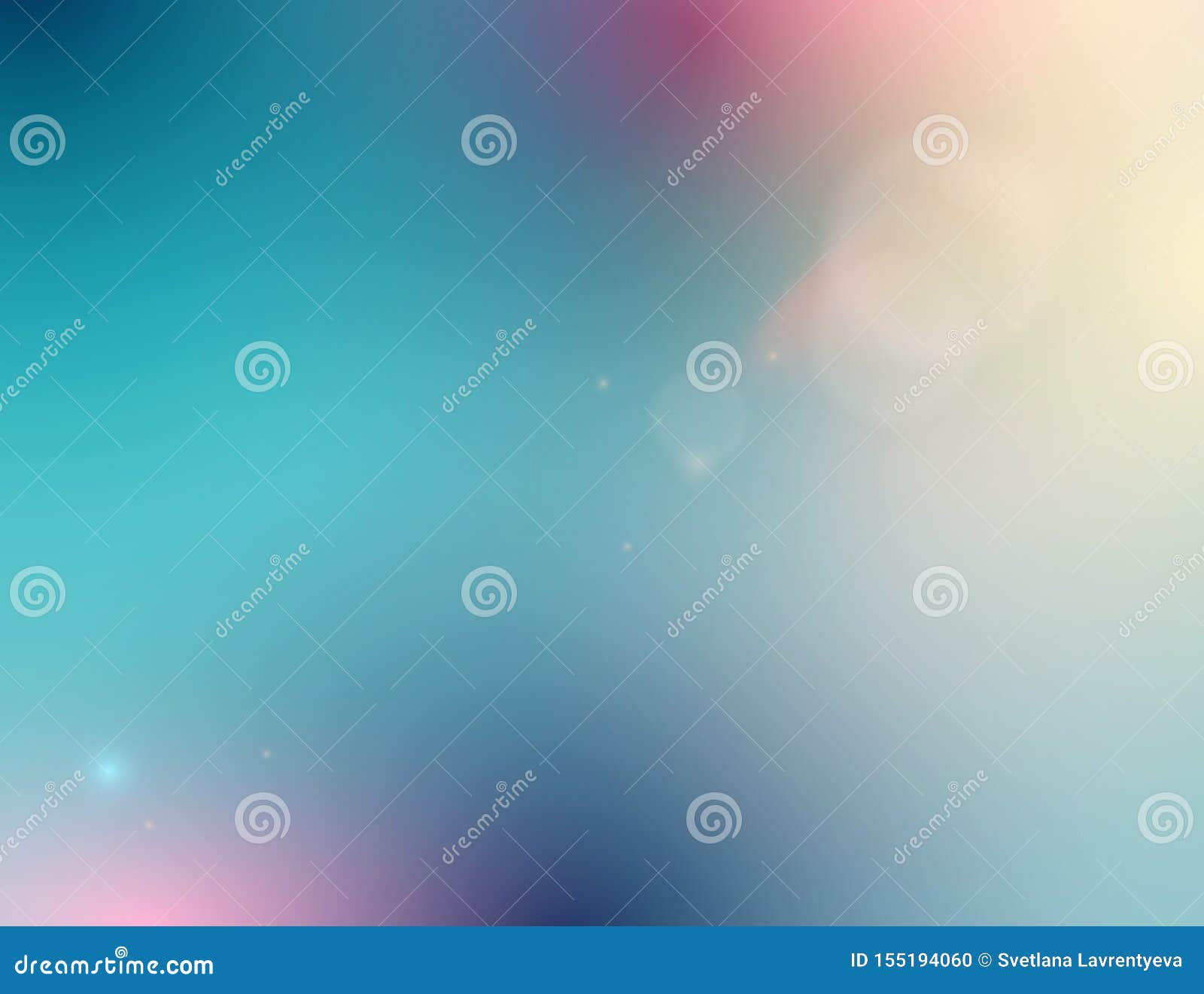 Soft Blue Colored Abstract Background, Vector Illustration Stock Vector ...