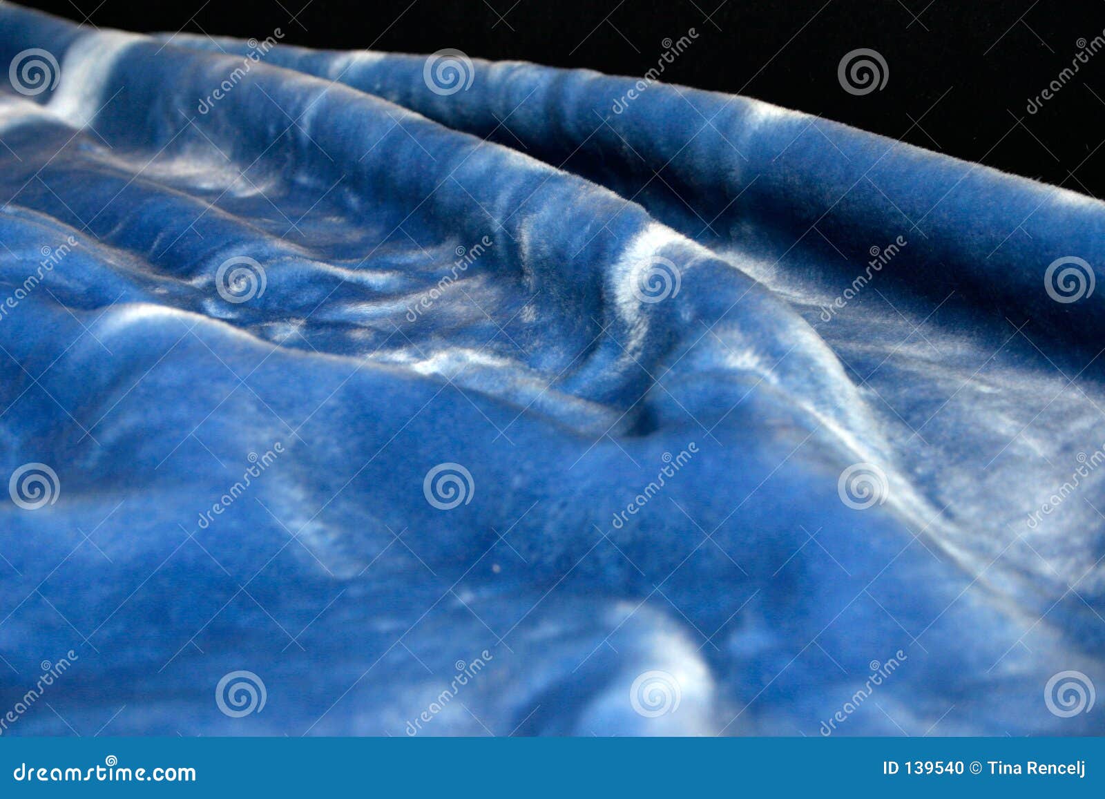 Soft Blue Fabric stock photo. Image of velvet, smooth, crumpled - 139540