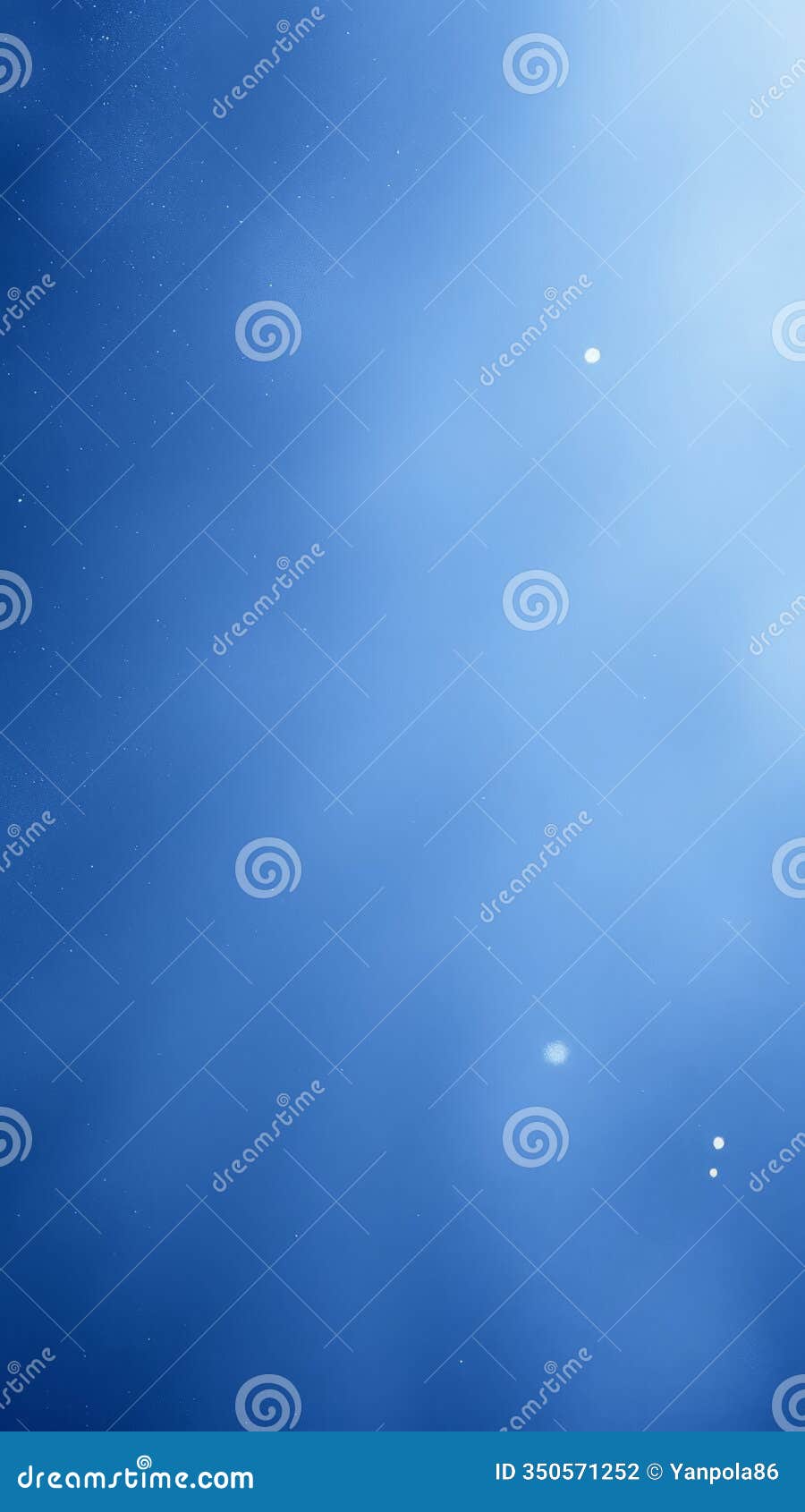 Soft Blue Gradient with Subtle Sparkling Lights, Ideal for Serene and ...