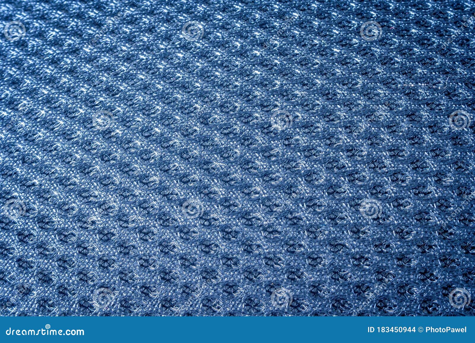 Soft Blue Micro Grid Pattern. Grunge Fabric Abstract Stock Photo ...