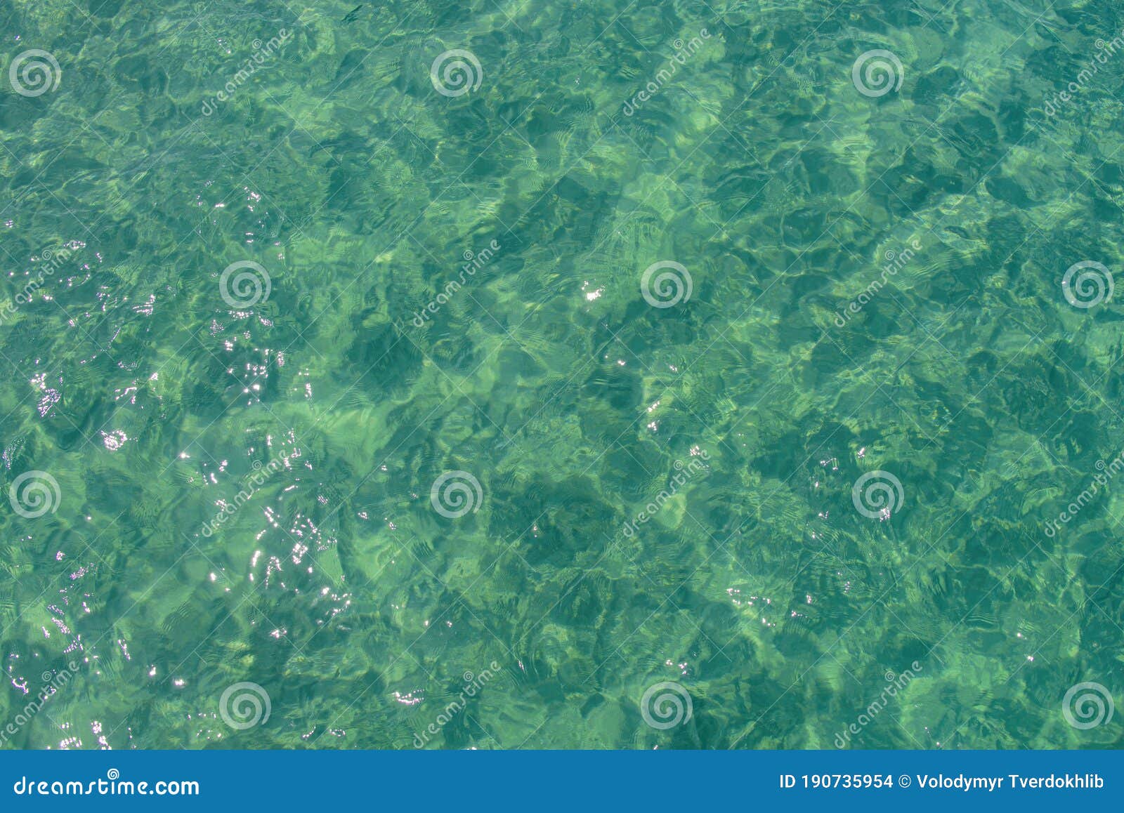 Soft Blue Ocean Wave on Sandy Beach. Beautiful Sea Summer or Spring ...