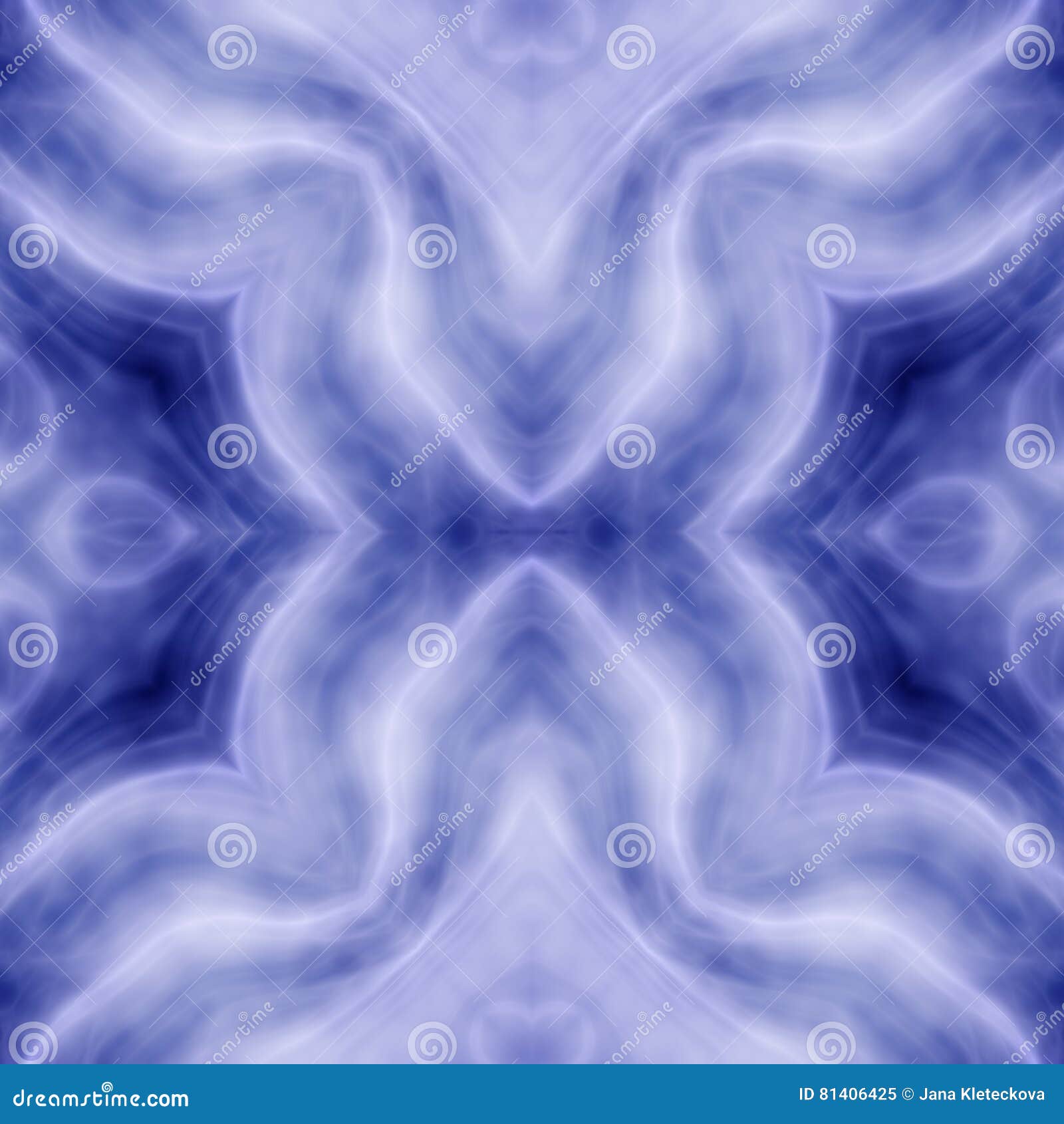 Soft Blue Relaxation Abstract Healing Background Stock Illustration ...