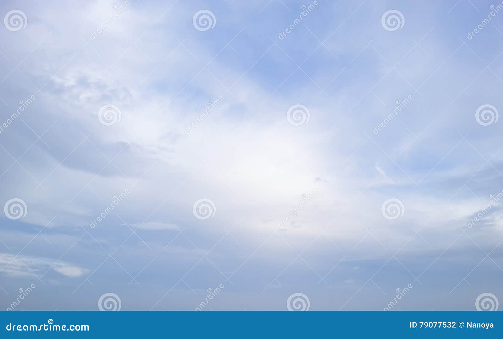 Soft blue sky with cloud stock photo. Image of clear - 79077532