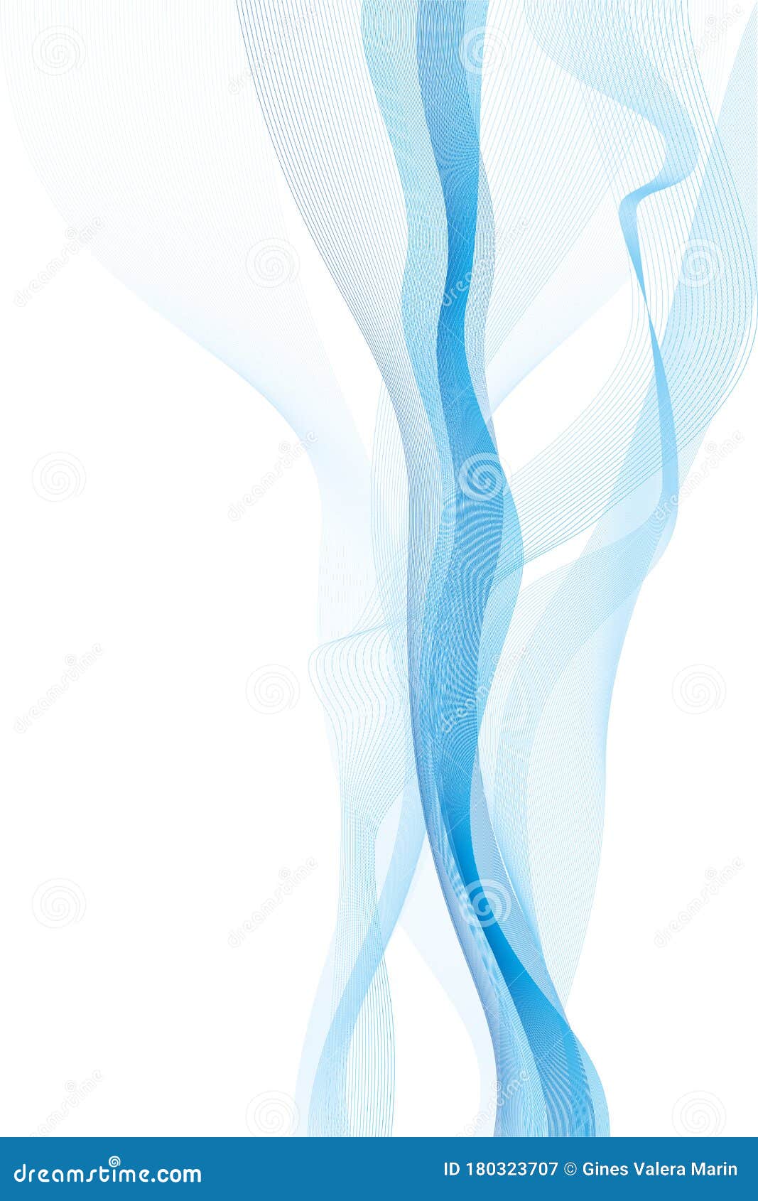 Soft Blue Smoke Background with Copy Space. Stock Vector - Illustration ...