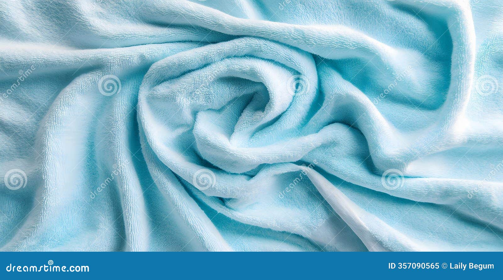 Soft Blue Terry Cloth Fabric Texture Background Royalty Free Image ...