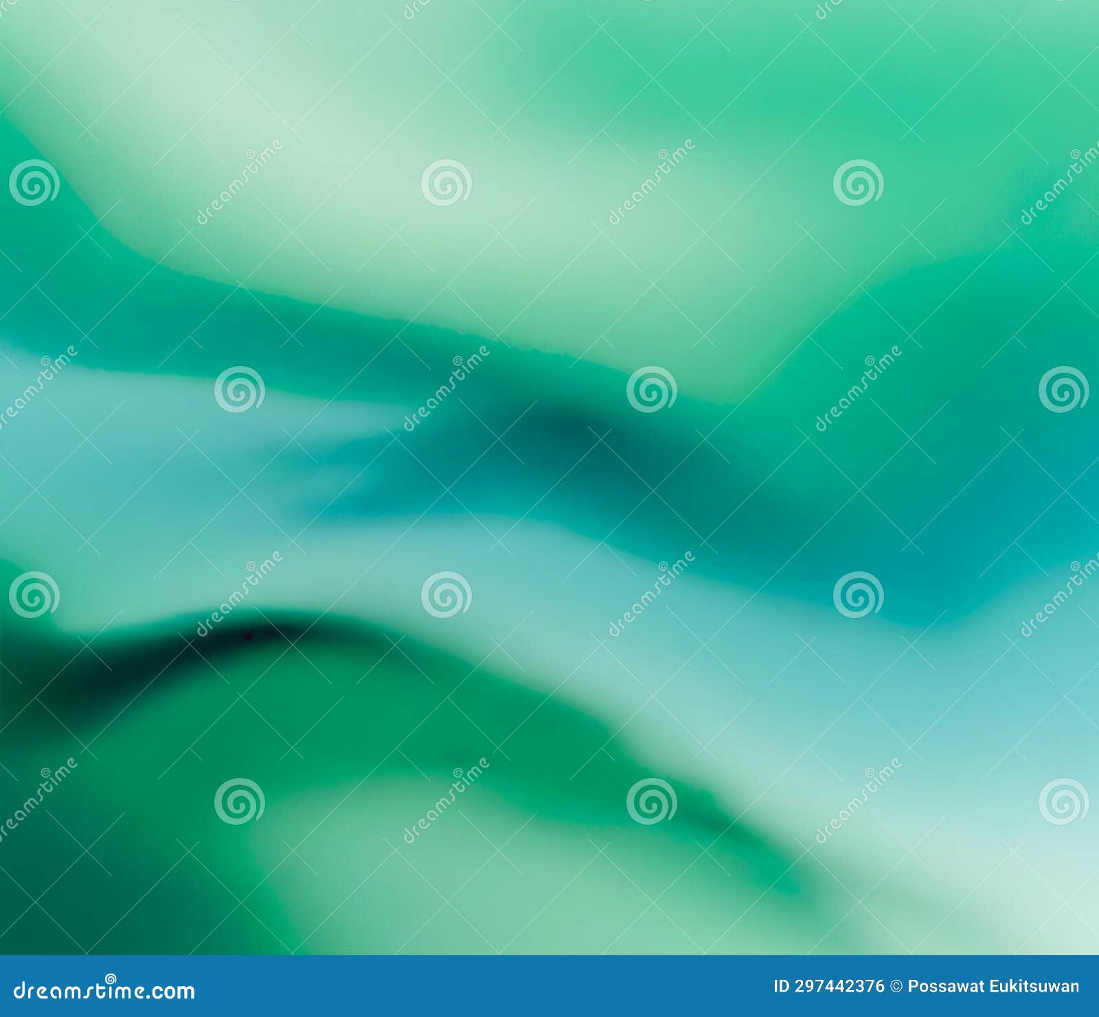 A Soft Blue To Dark Green Gradient Abstract Background Relaxing Stock ...