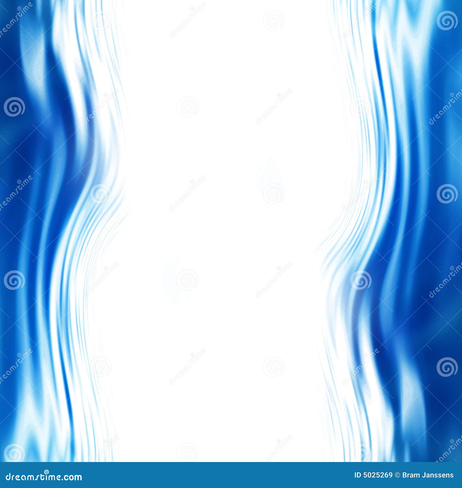 A soft blue wave stock illustration. Illustration of glow - 5025269