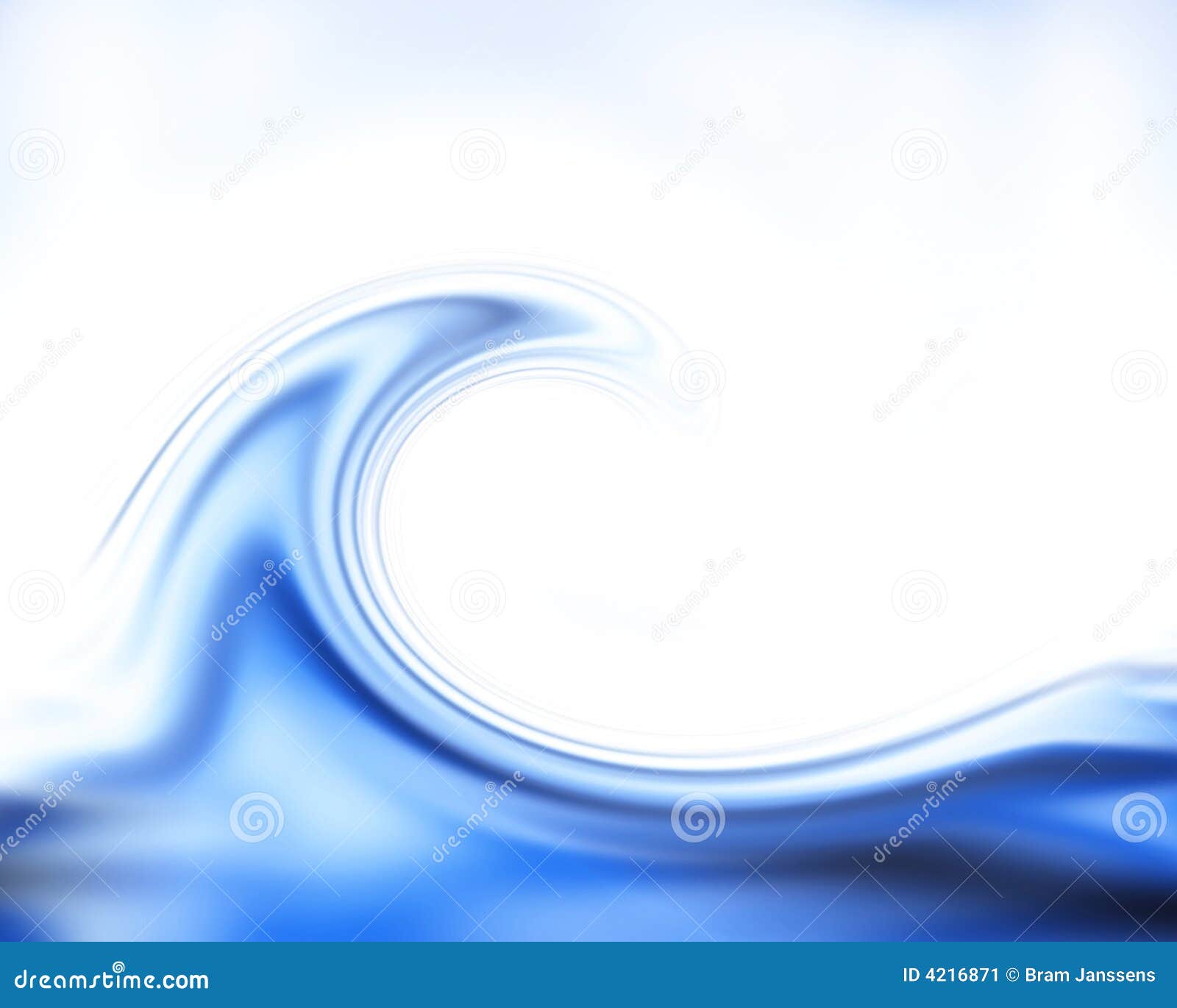 Soft blue waves stock illustration. Illustration of graphic - 4216871