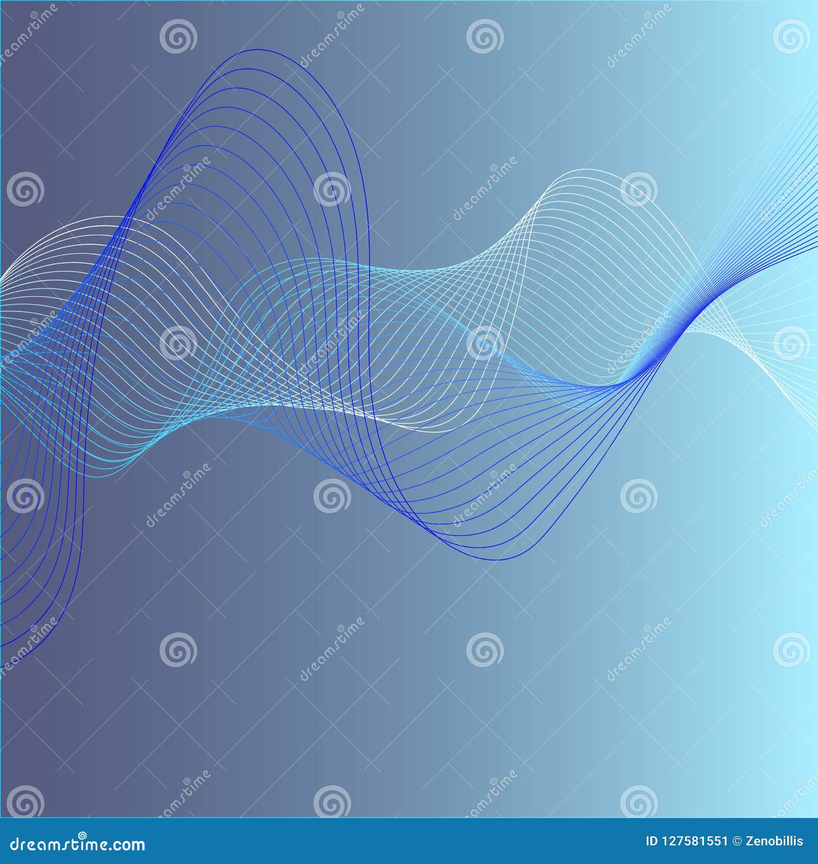 Abstract Color Isolated Soft Waves Background Stock Illustrations ...