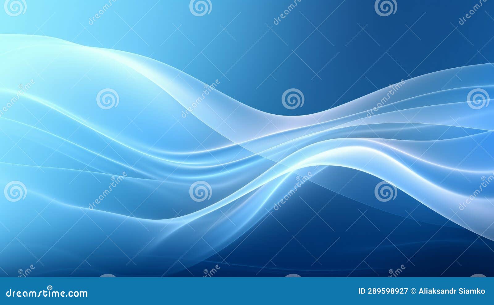 Soft Blue Waves Looping Animated Background Stock Image - Image of blue ...