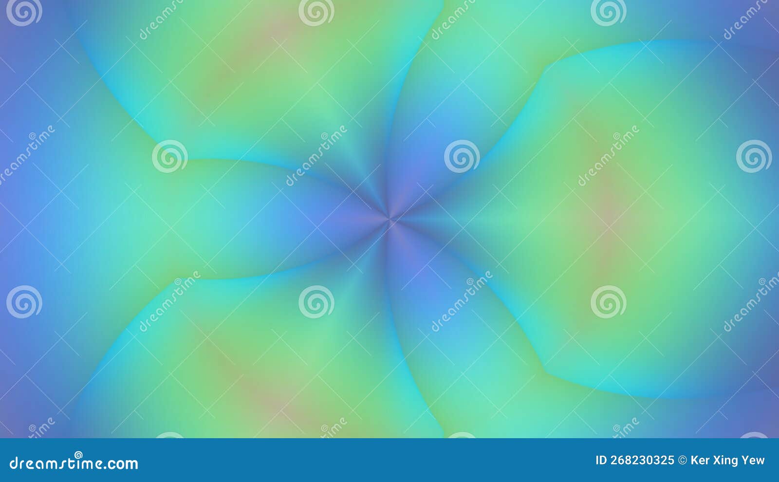 Soft Blur Gradient Abstract Background in Center Stock Illustration ...