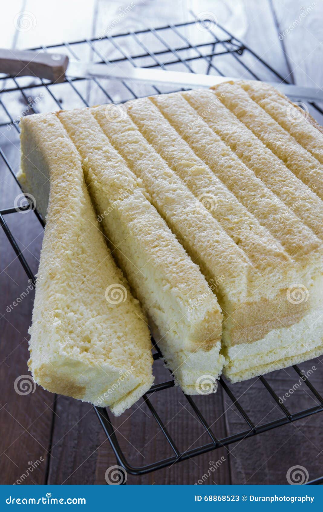 Soft cake stock image. Image of sweet, slice, spongy - 68868523