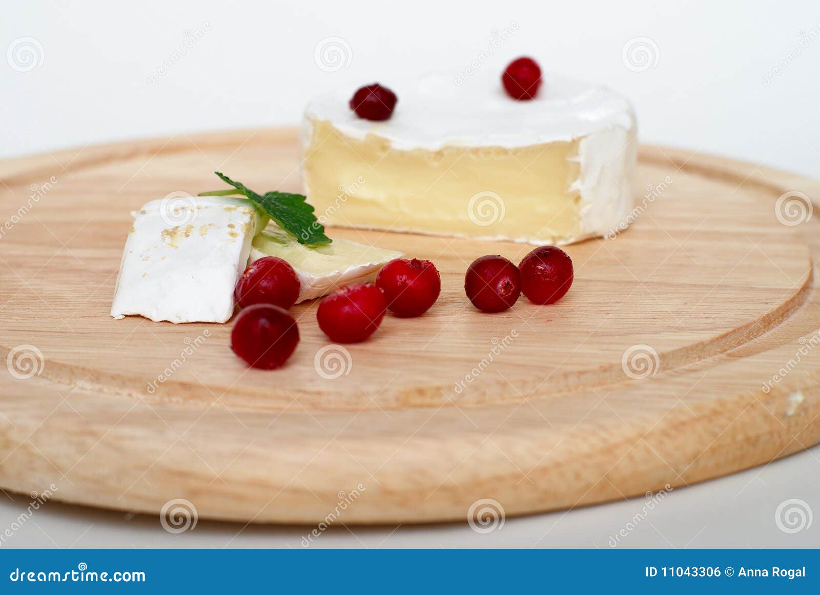 The Soft Cheese and Cranberry. Stock Photo - Image of cranberry, fresh ...