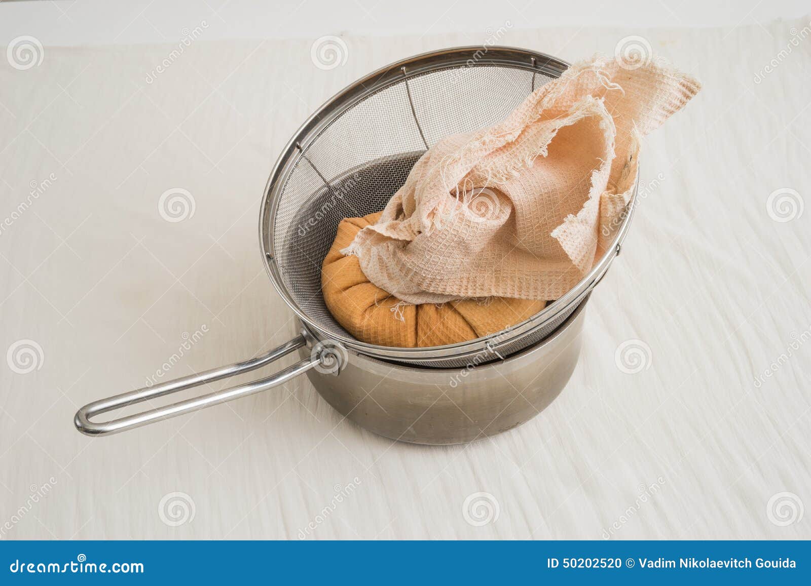 Soft Cheese Home Preparation Stock Photo - Image of cheese, susma: 50202520