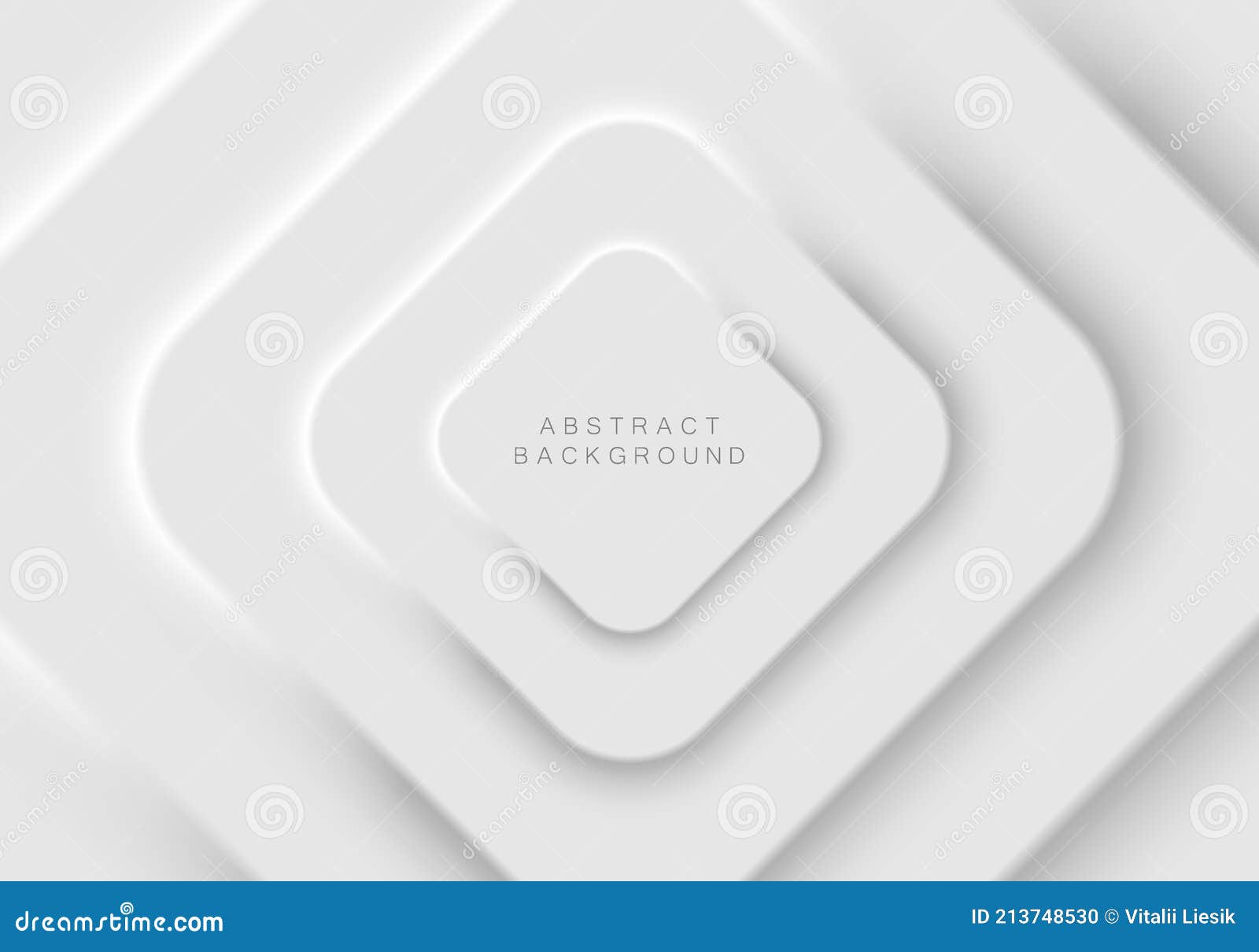 Soft, Clear and Simple Futuristic Design of Square Shape Elements ...