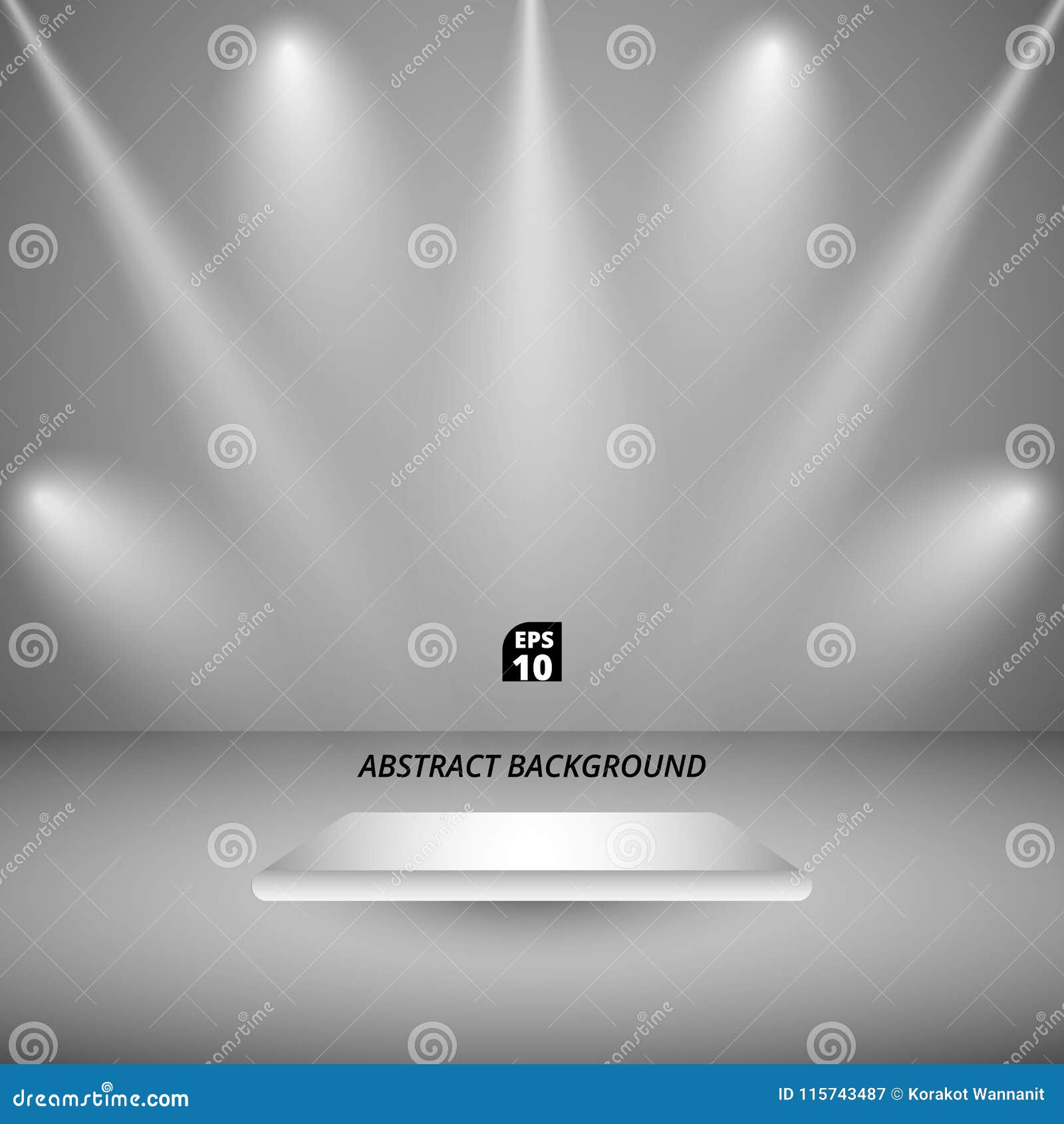 Soft Clear Sport Light of Studio Background with, Presenting of Around ...