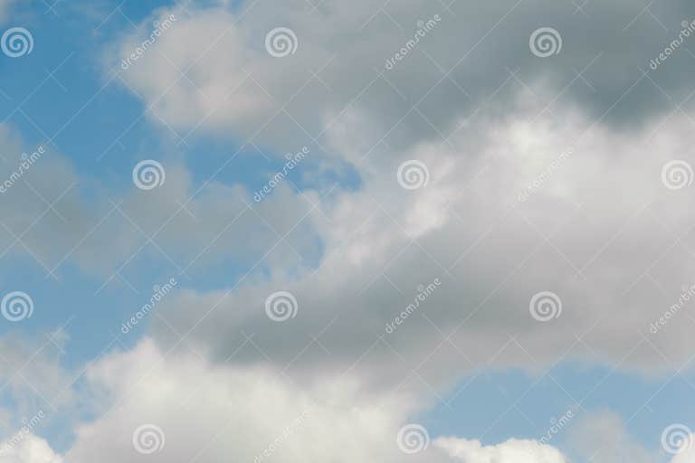 Soft Cloud Texture on Blue Sky Stock Photo - Image of soft, beauty ...