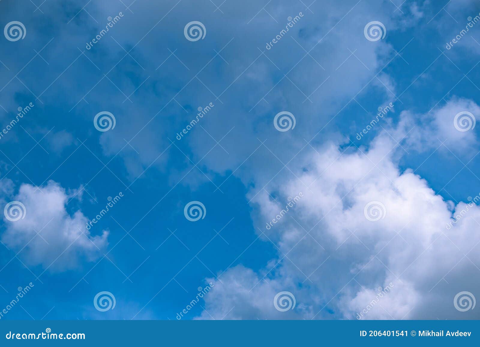 Soft Cloud Texture on Blue Sky Stock Image - Image of freedom, nature ...