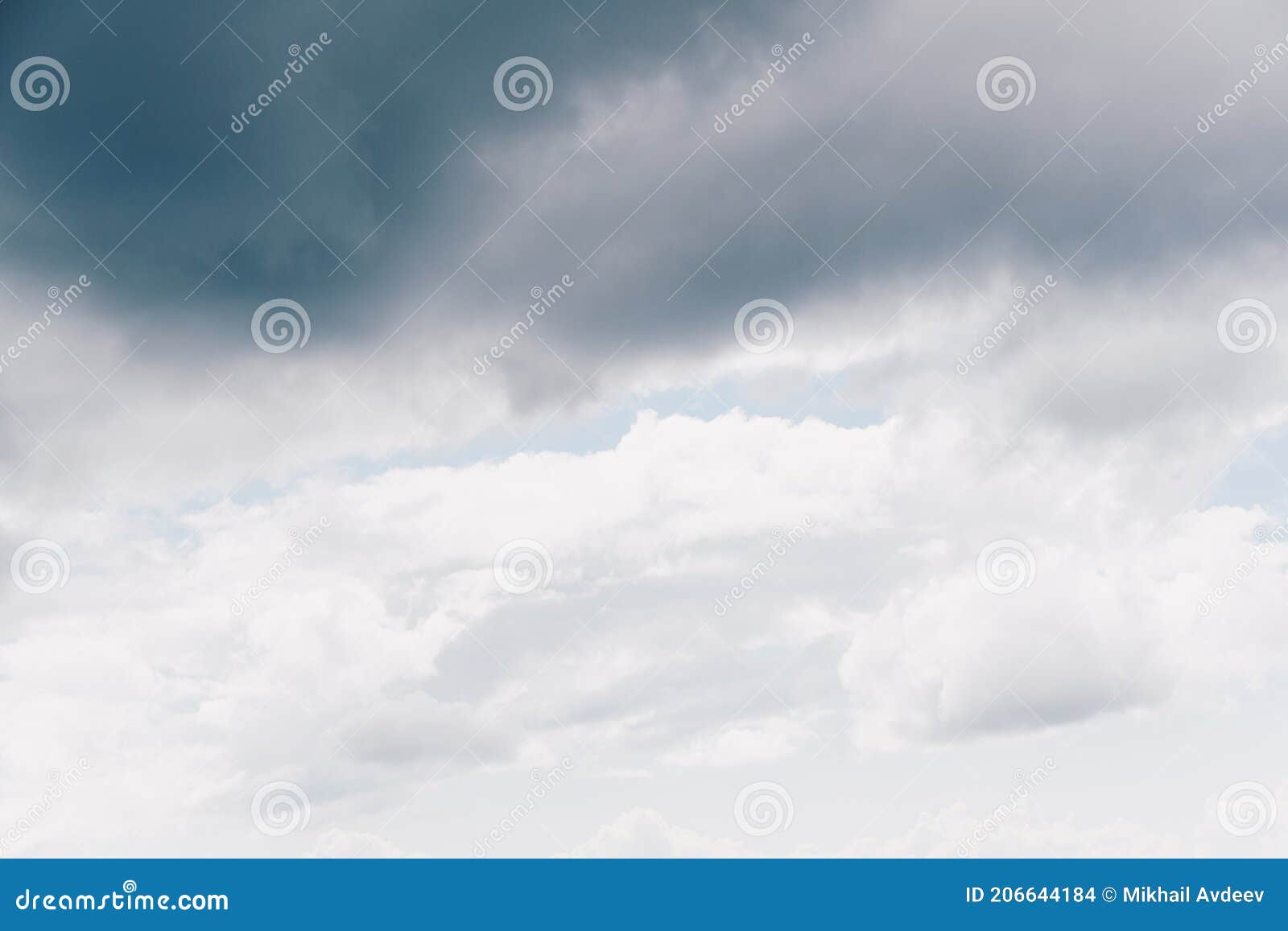Soft Cloud Texture on Blue Sky Stock Photo - Image of nature, panoramic ...