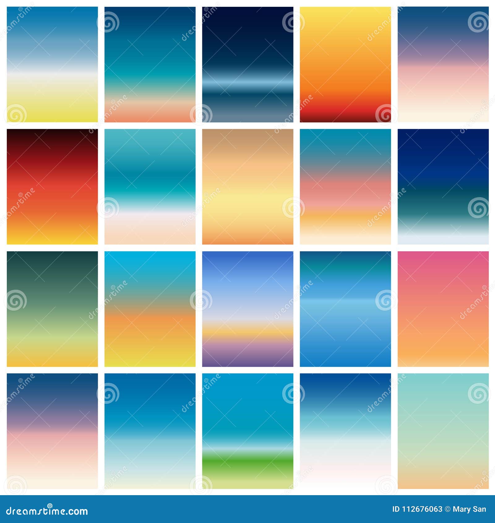 Soft Color Background. Modern Screen Vector Design for Mobile App. Soft ...