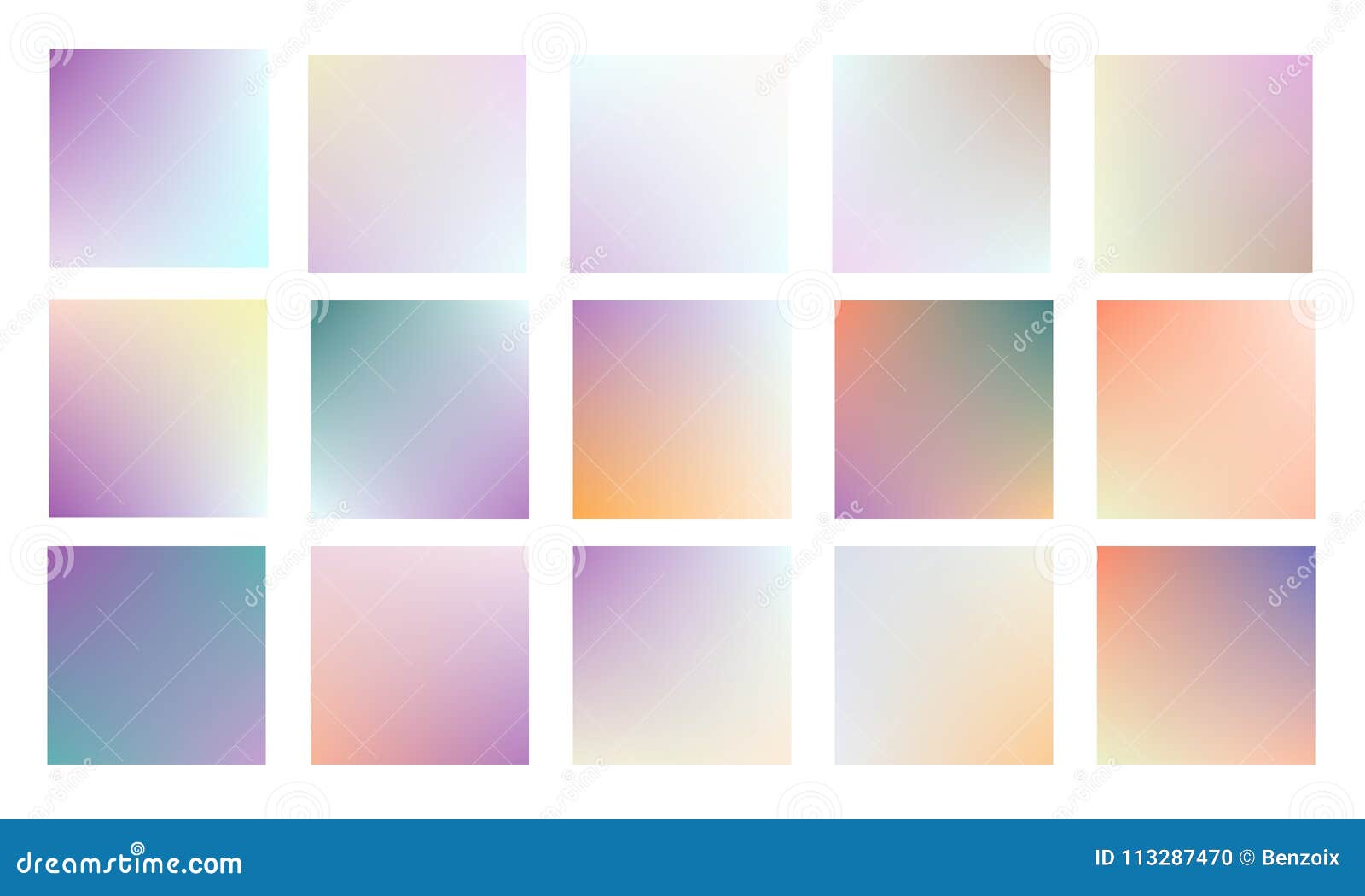 Soft Color Background. Modern Screen Vector Design for Mobile App. Soft ...