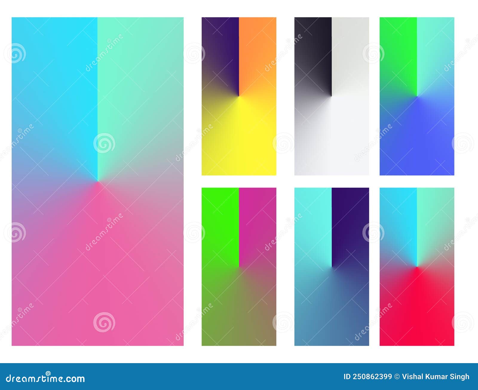 Soft Color Background. Modern Screen Vector Design for Mobile App Stock ...
