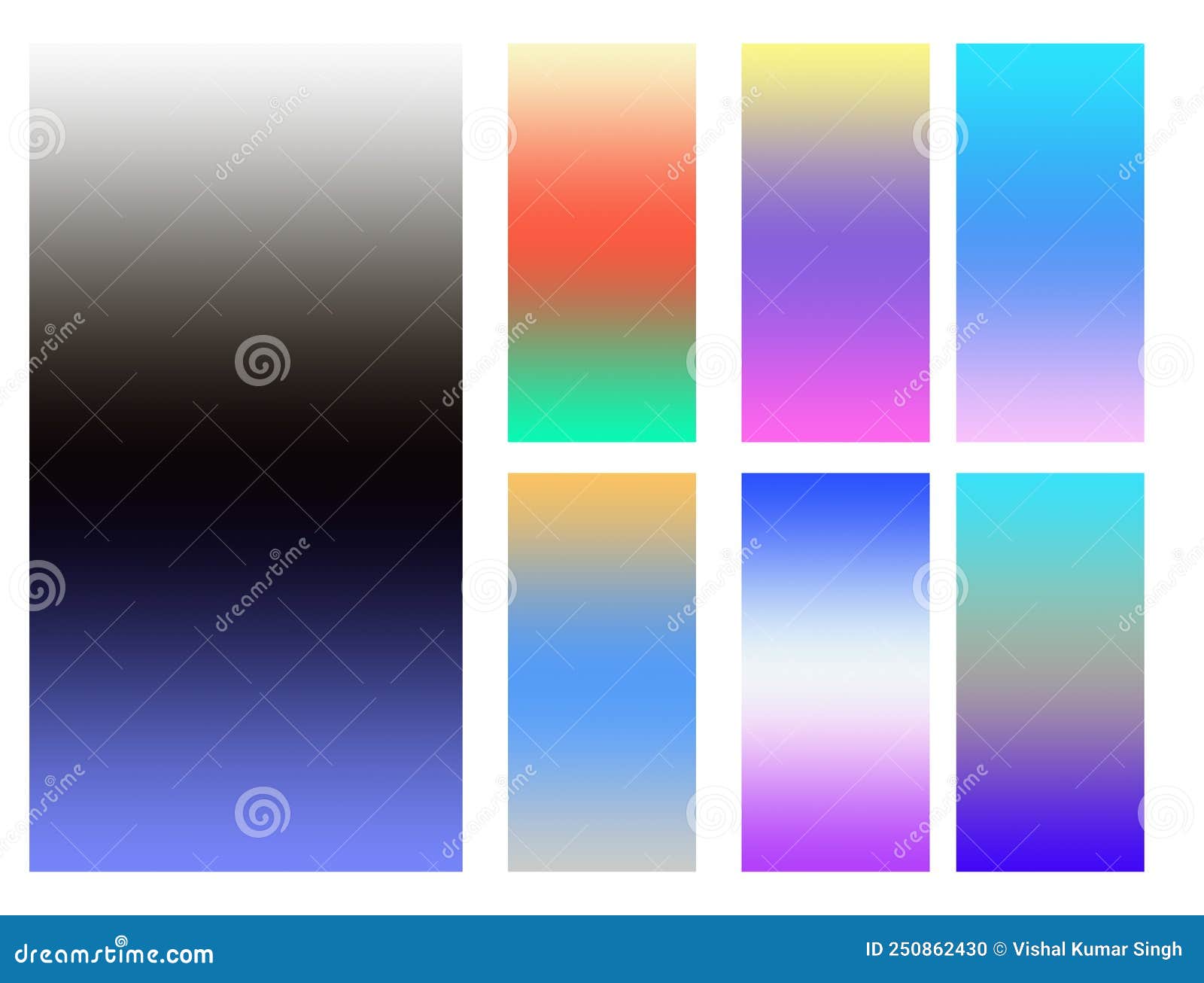 Soft Color Background. Modern Screen Vector Design for Mobile App Stock ...