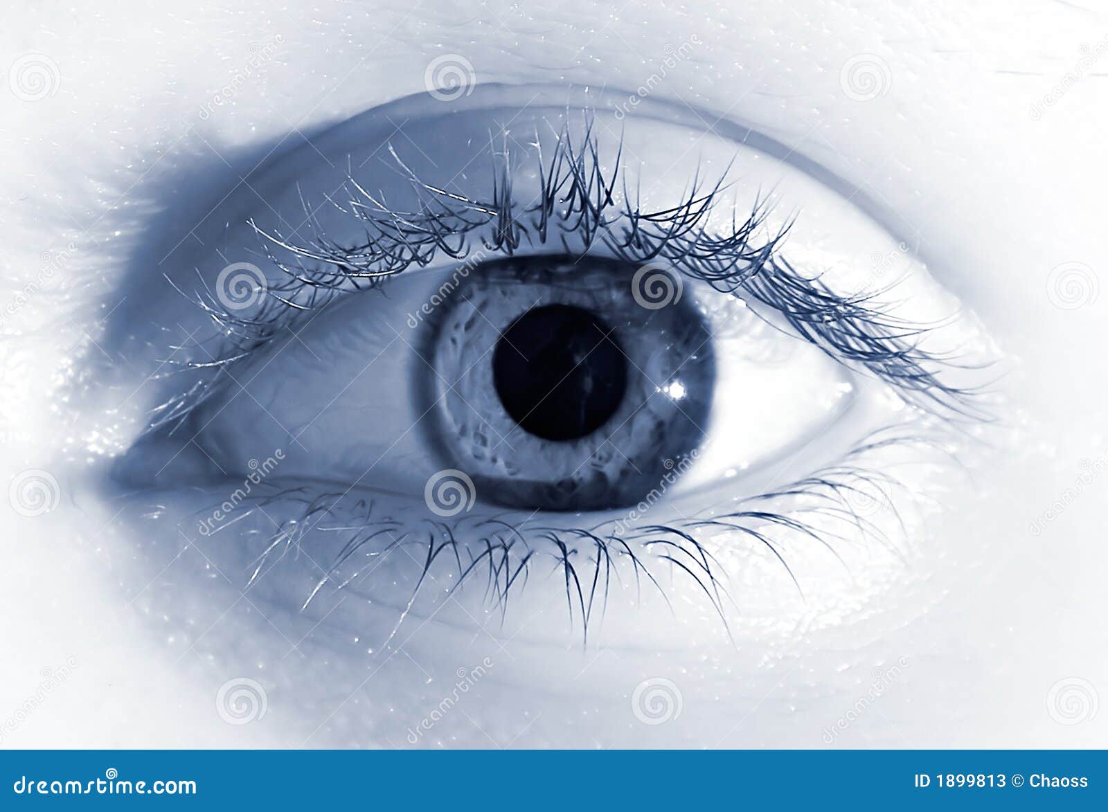 Soft colored eye stock image. Image of deep, feeling, close - 1899813