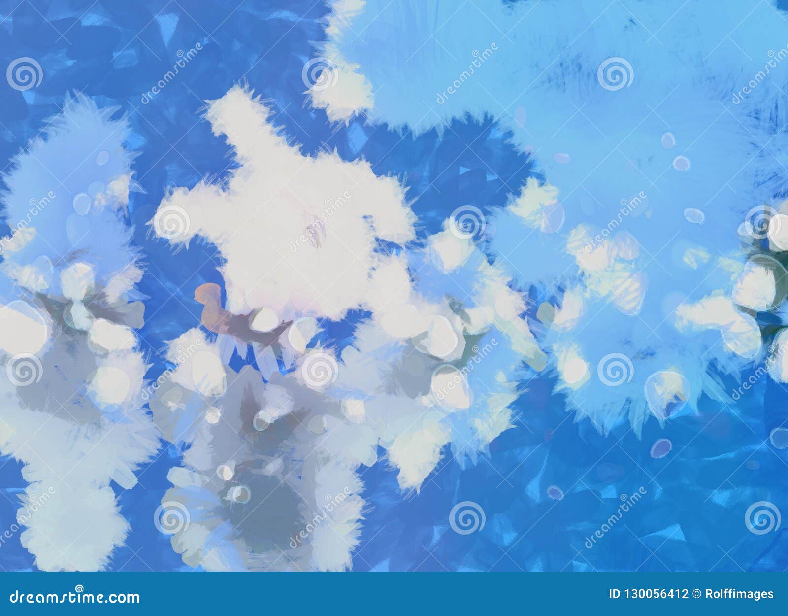 Soft Colors Abstract Painting Stock Illustration - Illustration of ...