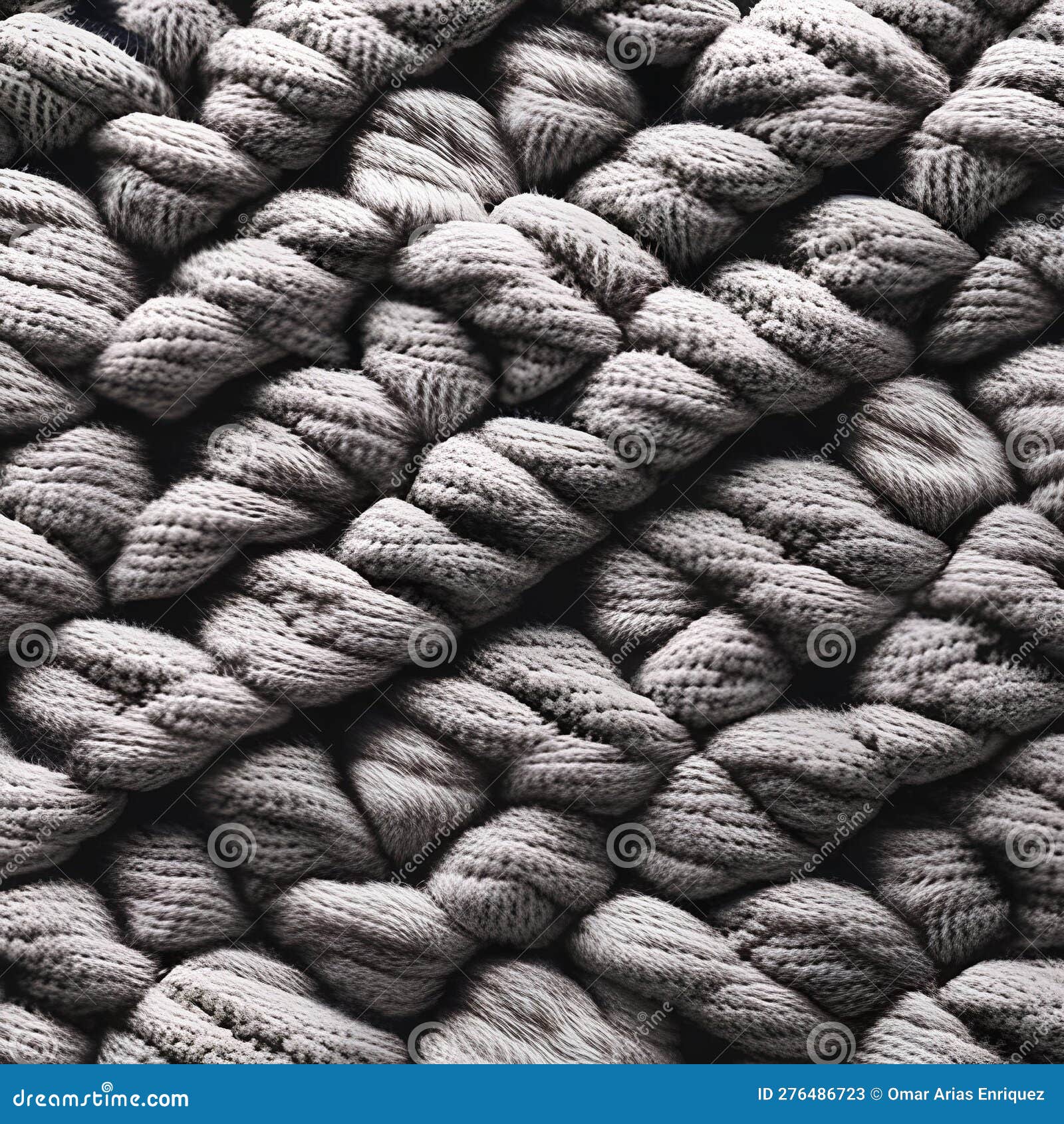 A Soft and Cozy Interpretation of a Knitted Fabric, with Textures and ...