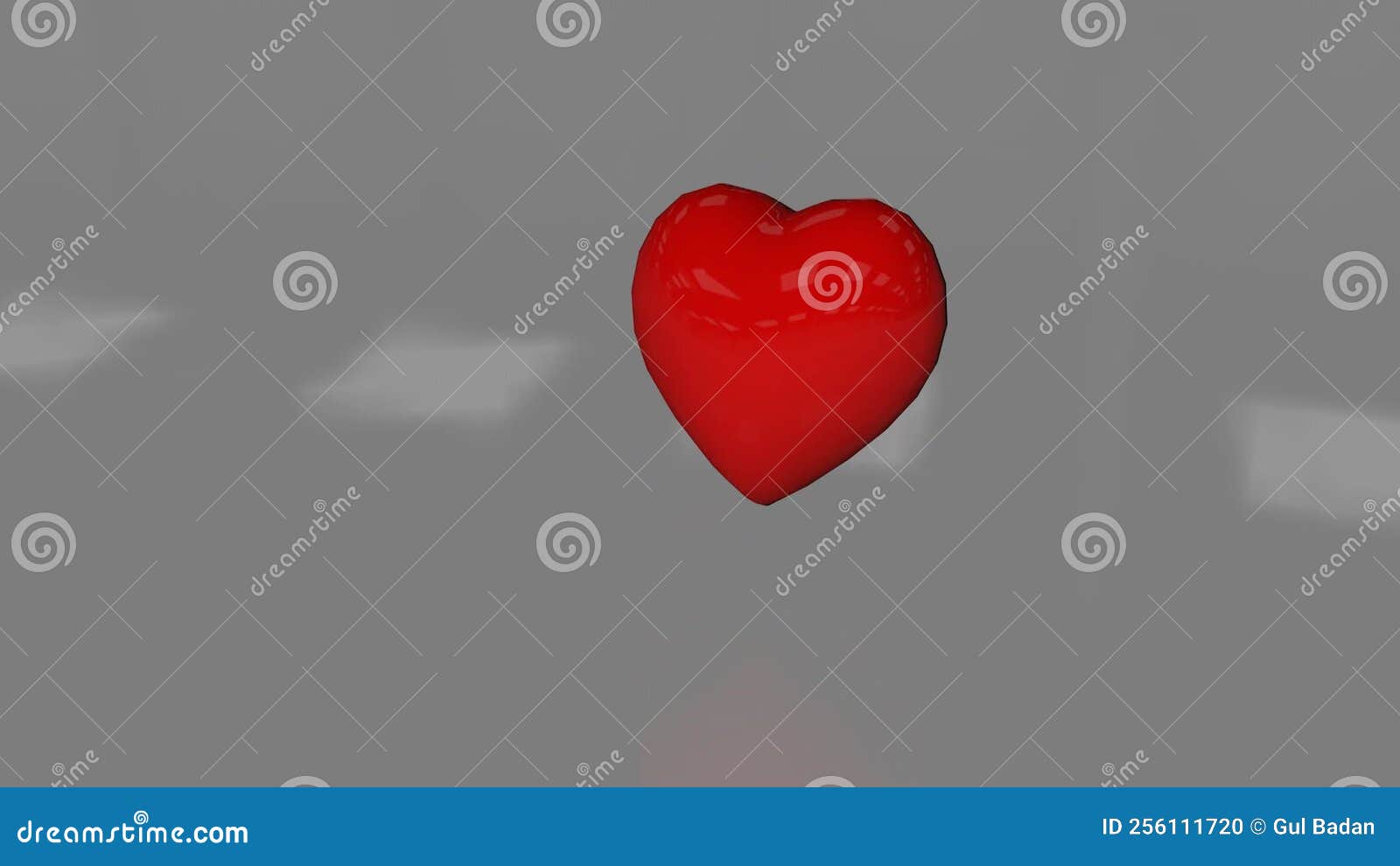 Soft 3d Shiny Glossy Red Animated Heart Stock Footage - Video of moving ...
