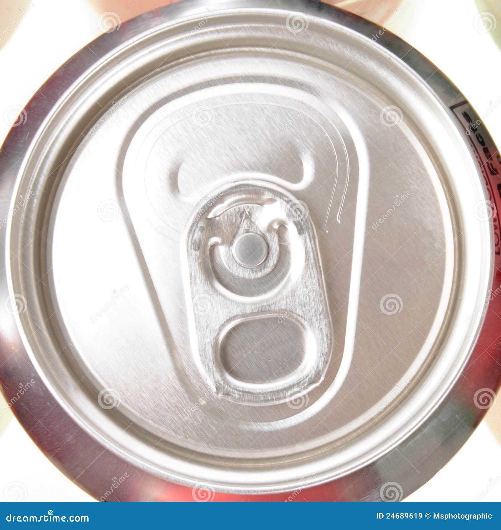 Soft drink can top stock image. Image of packing, blank - 24689619